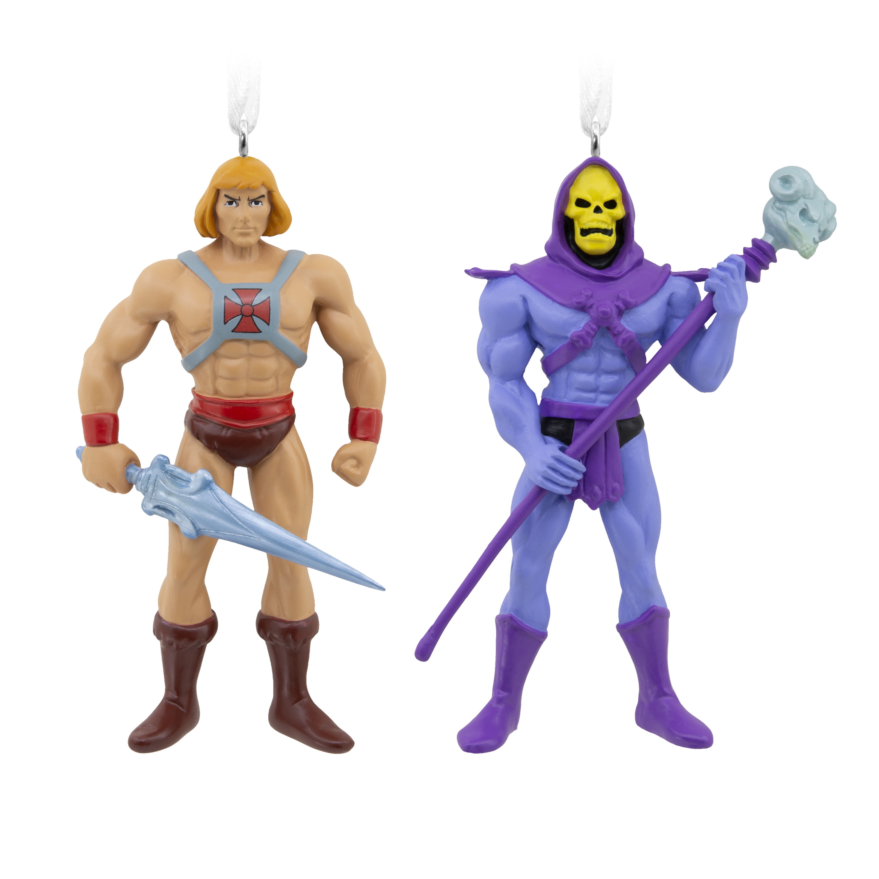 Hallmark Ornaments (Masters of the Universe He-Man and Skeletor), Set ...