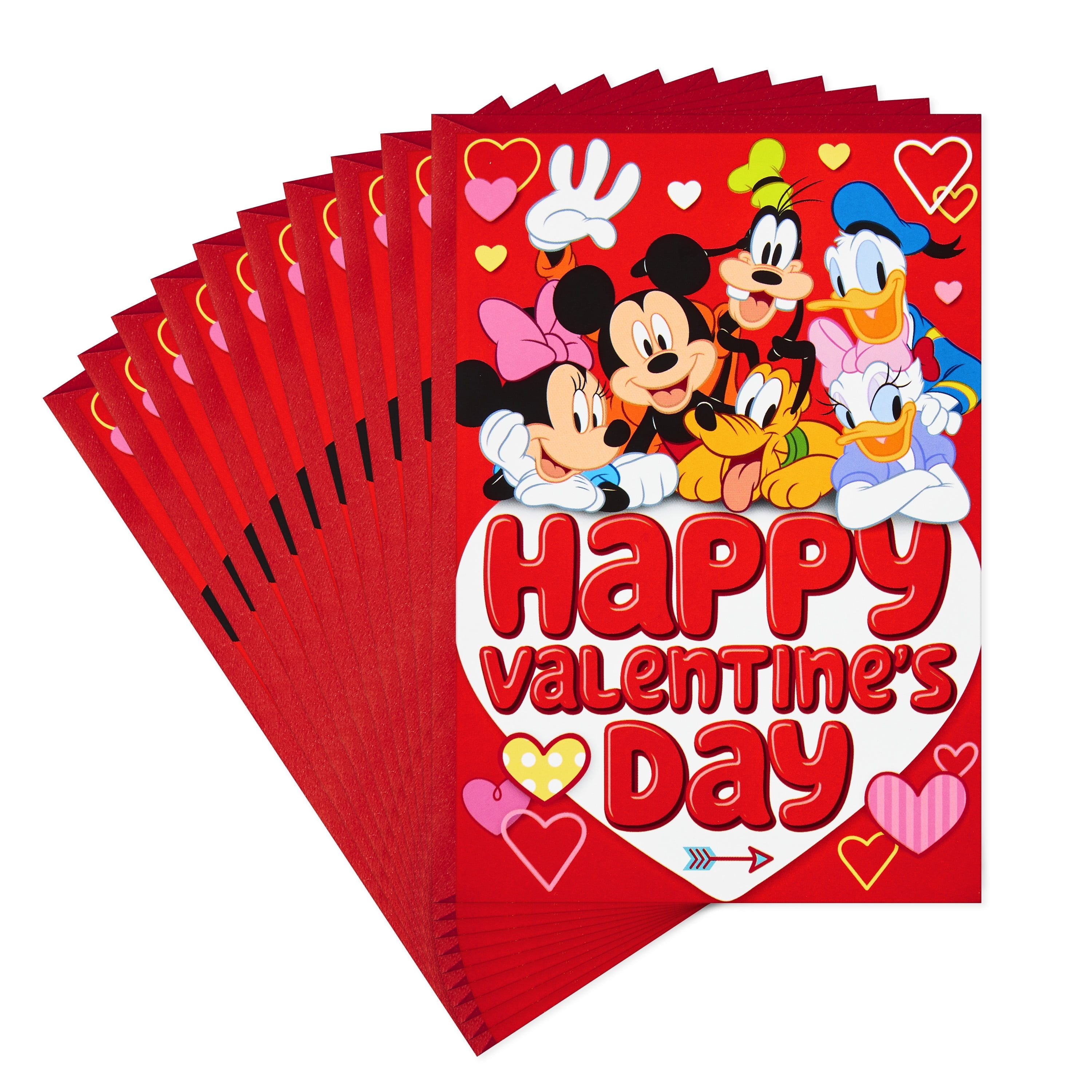 Hallmark Disney Valentines Day Cards for Kids, Mickey Mouse, Friends ...