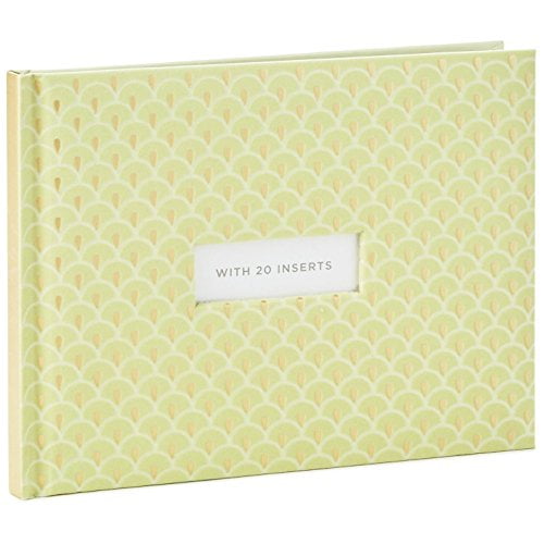 Hallmark Pale Green Flocked Guest Book Guest Books - Walmart.com