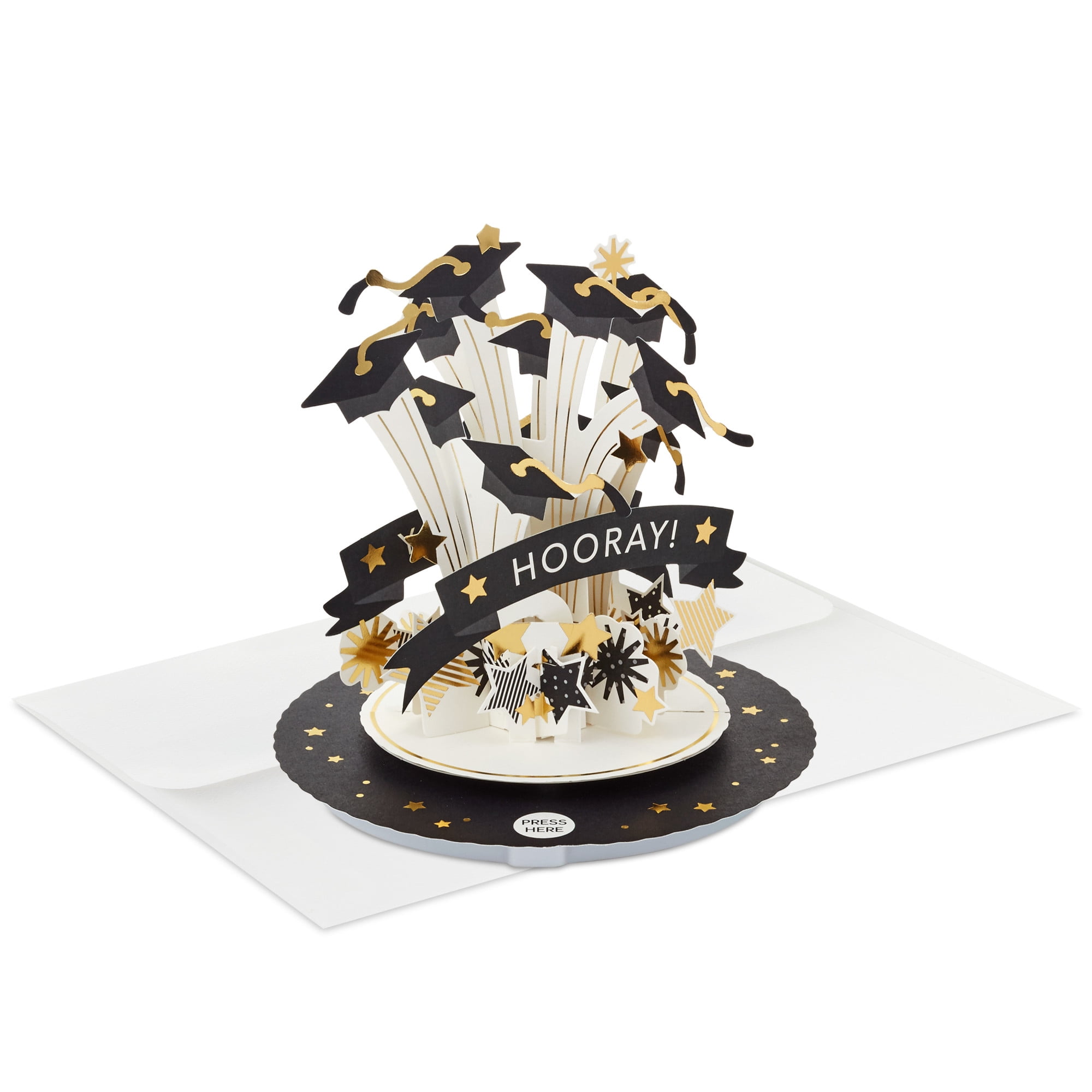 Hallmark Paper Wonder Musical 3D Pop-Up Graduation Card With Motion ...