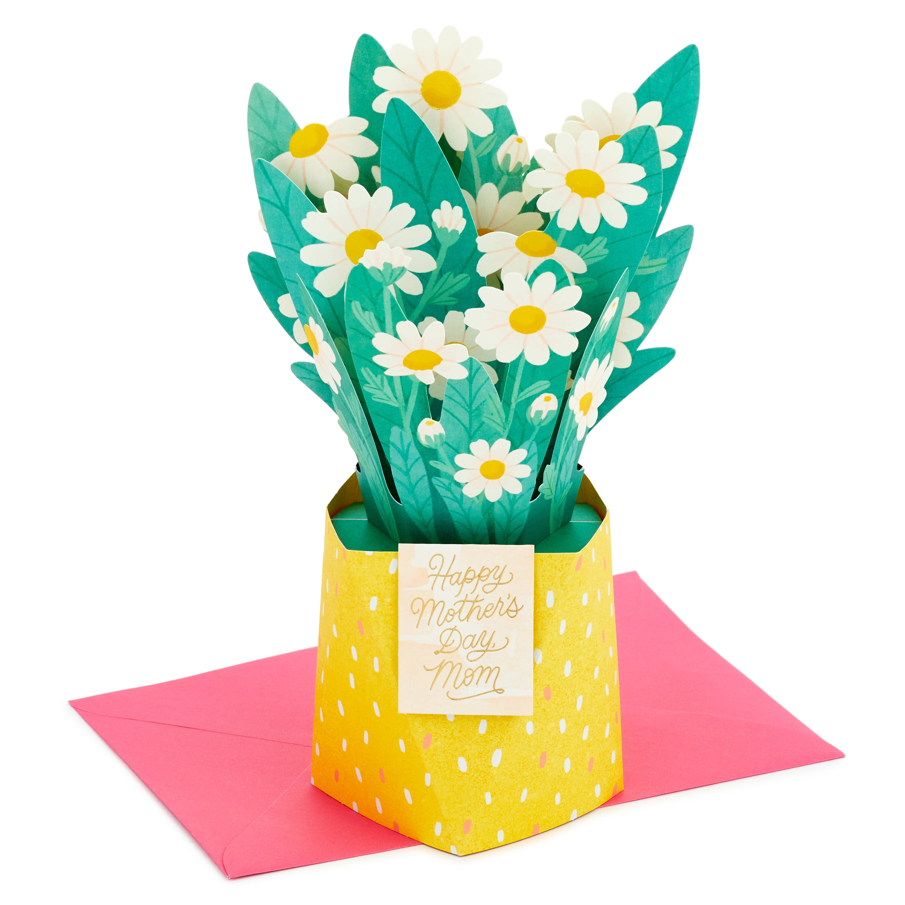 Hallmark Paper Wonder 3D Pop-up Mother's Day Card for Mom (Daisy Flower ...