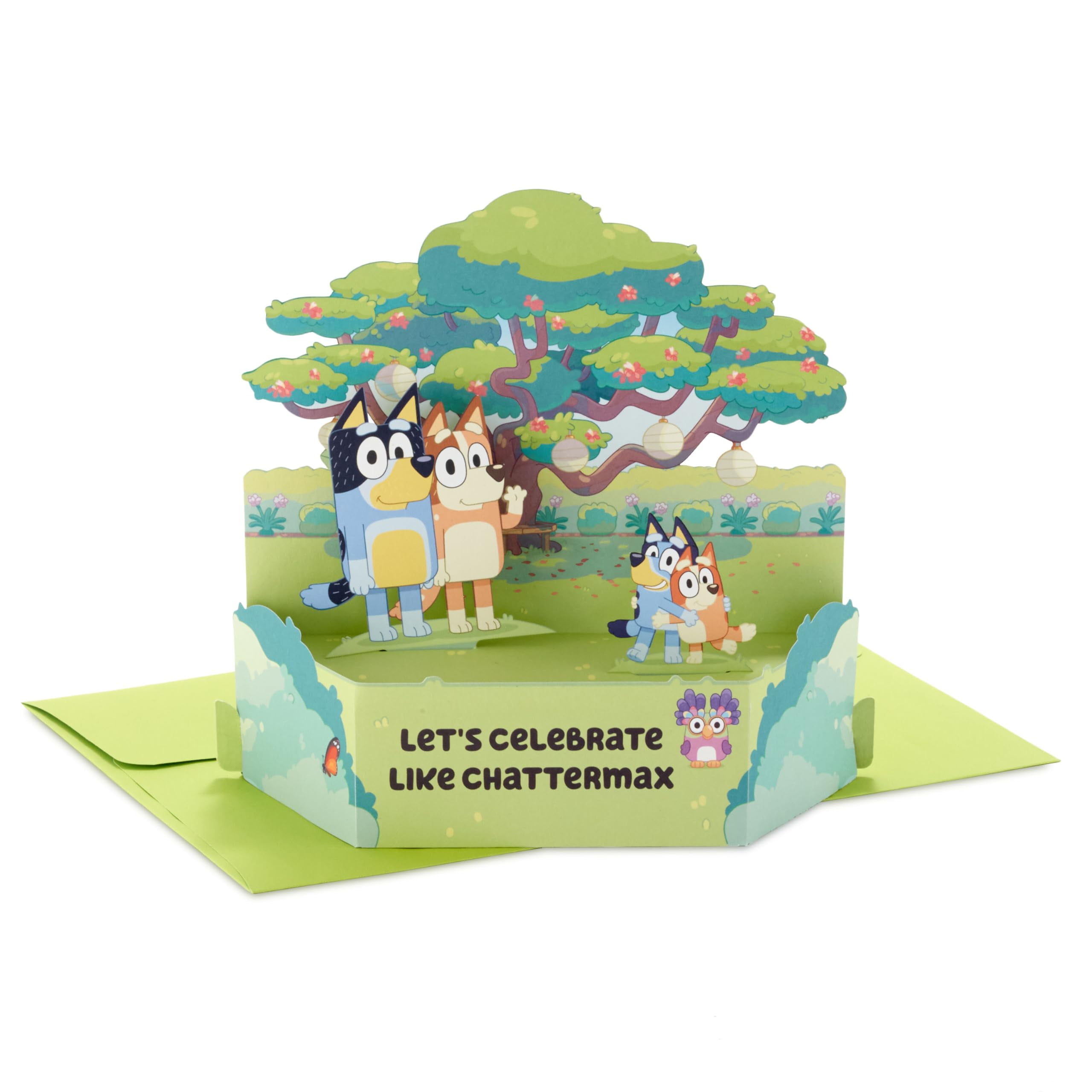 Hallmark Paper Wonder Bluey Pop Up SMRCard for Kids Birthdays, Back to ...