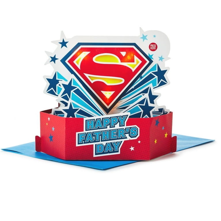 Superman Happy Birthday Card