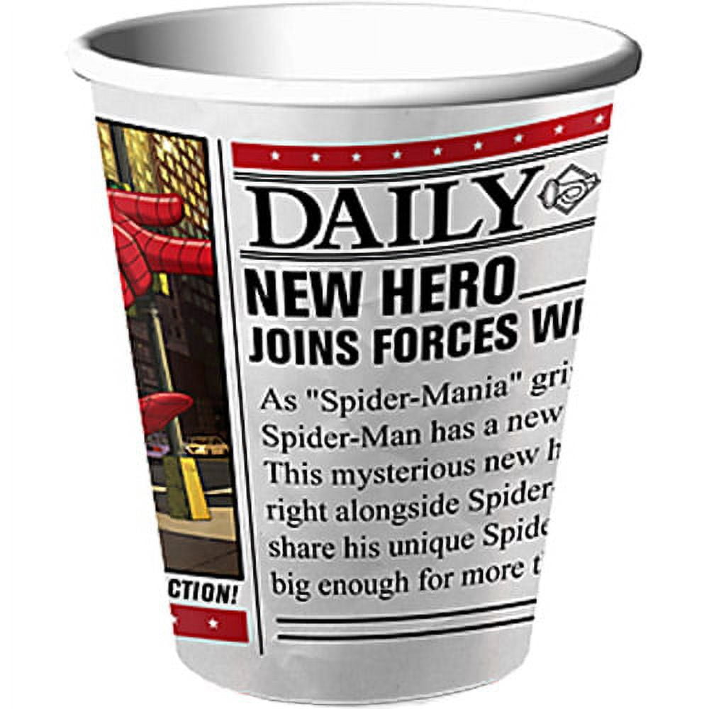Hallmark Party Marvel Spiderman 9-Ounce Cups - Walmart.com