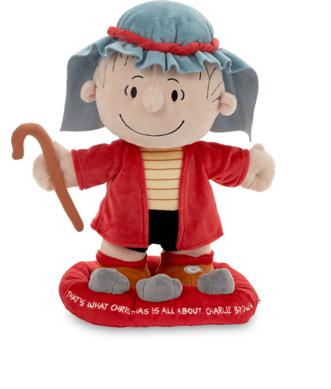 Hallmark Peanuts Linus in Shepherd Costume Plush W Sound Motion and ...