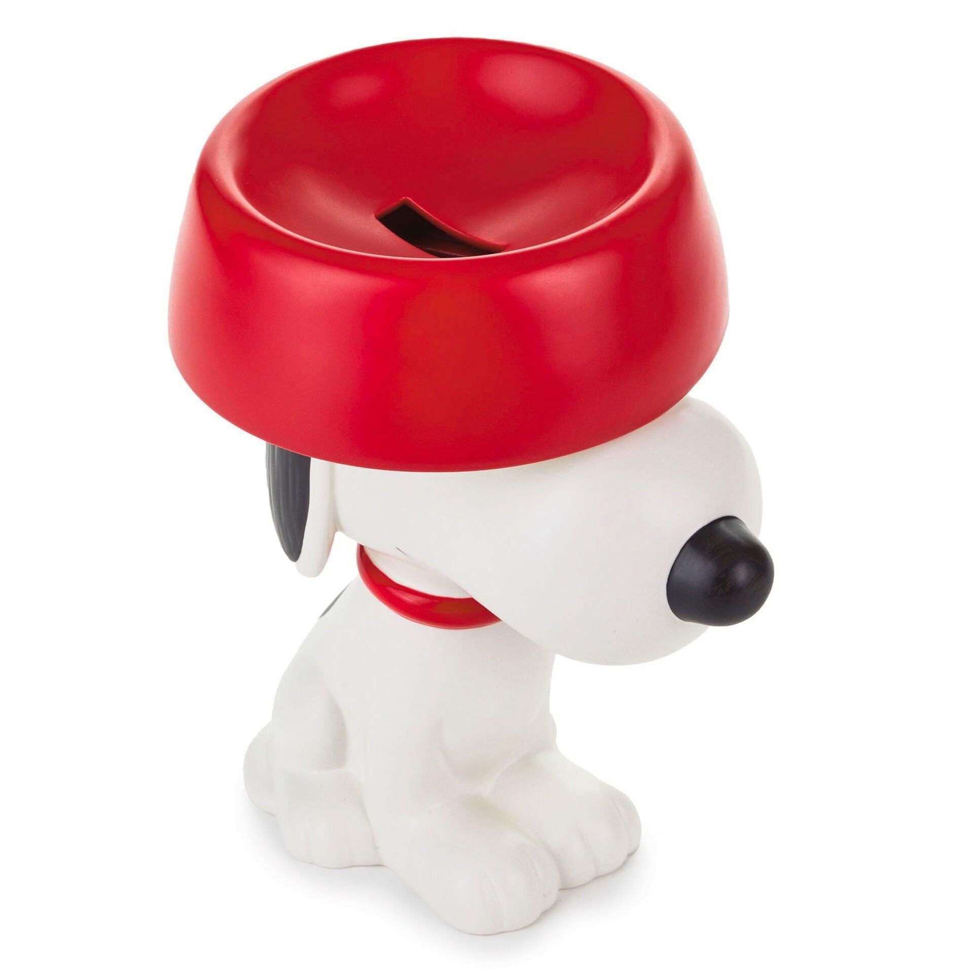 Hallmark Peanuts Snoopy With Dog Dish Ceramic Coin Bank New - Walmart.com