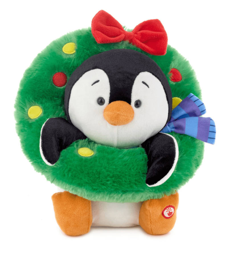 Hallmark Playful Penguins All Decked Out Musical Plush Penguin New with ...