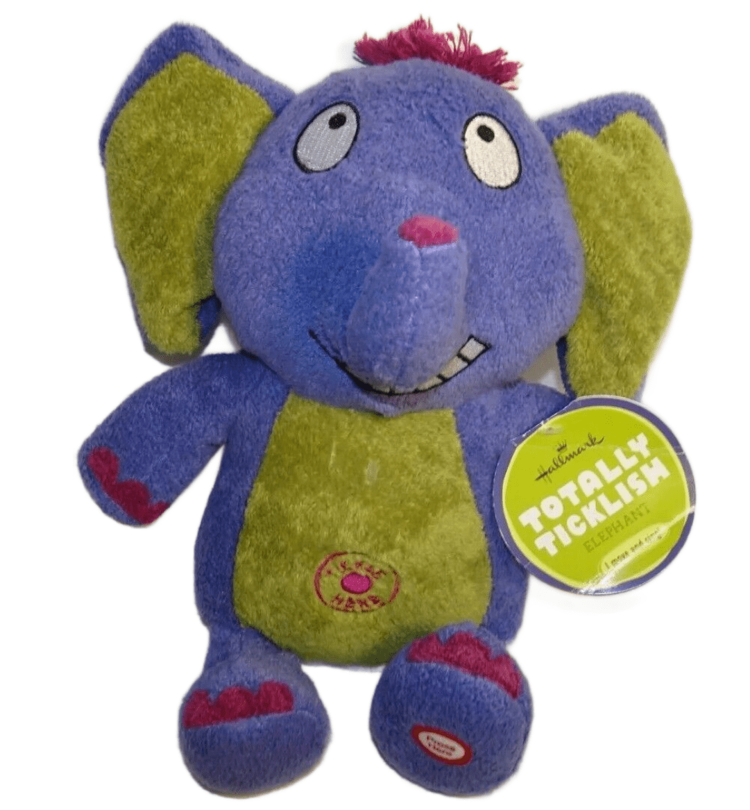 Hallmark Plush KID3176 Totally Ticklish Elephant - Walmart.com