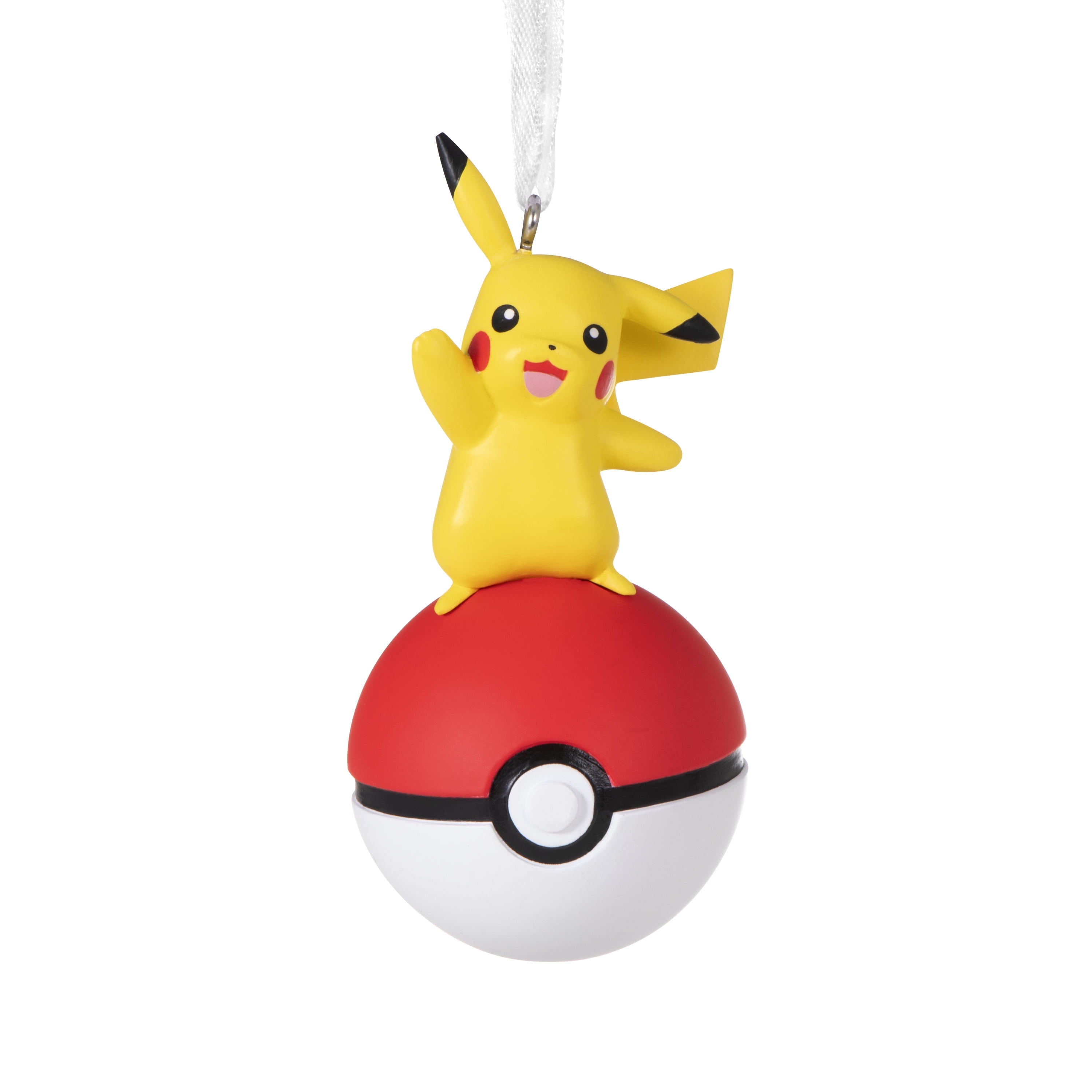 Hallmark Pikachu on Pokeball, Christmas Tree Ornament Figure Decoration ...
