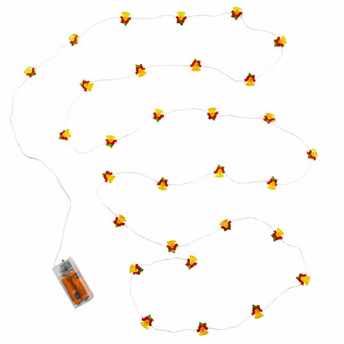 Hallmark QSB6235 Miniature Decorative Bells Christmas String Lights, 9. ...