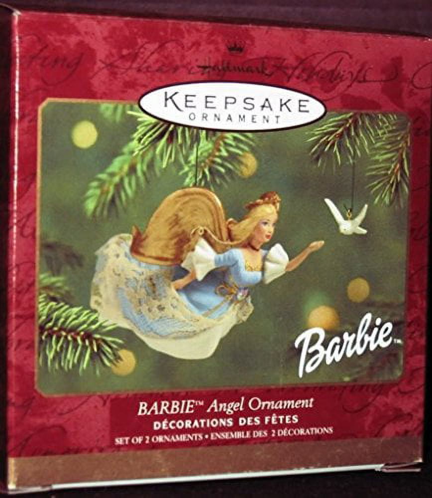 Hallmark QXI6925 Keepsake Ornament 2001 Angel Set of 2 - Walmart.com