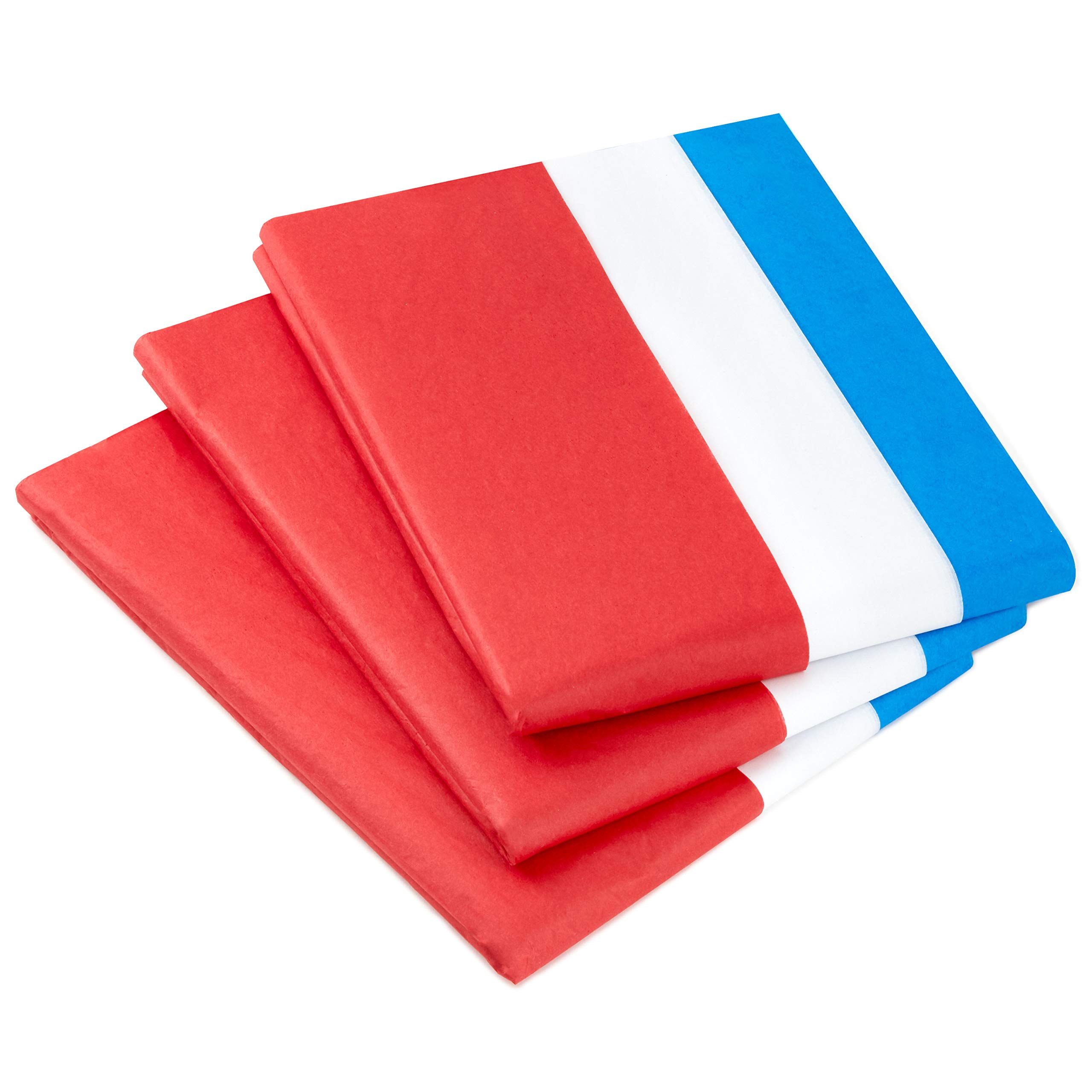 Hallmark Red, White and Blue Bulk AIS1 Tissue Paper for Gift Wrapping ...
