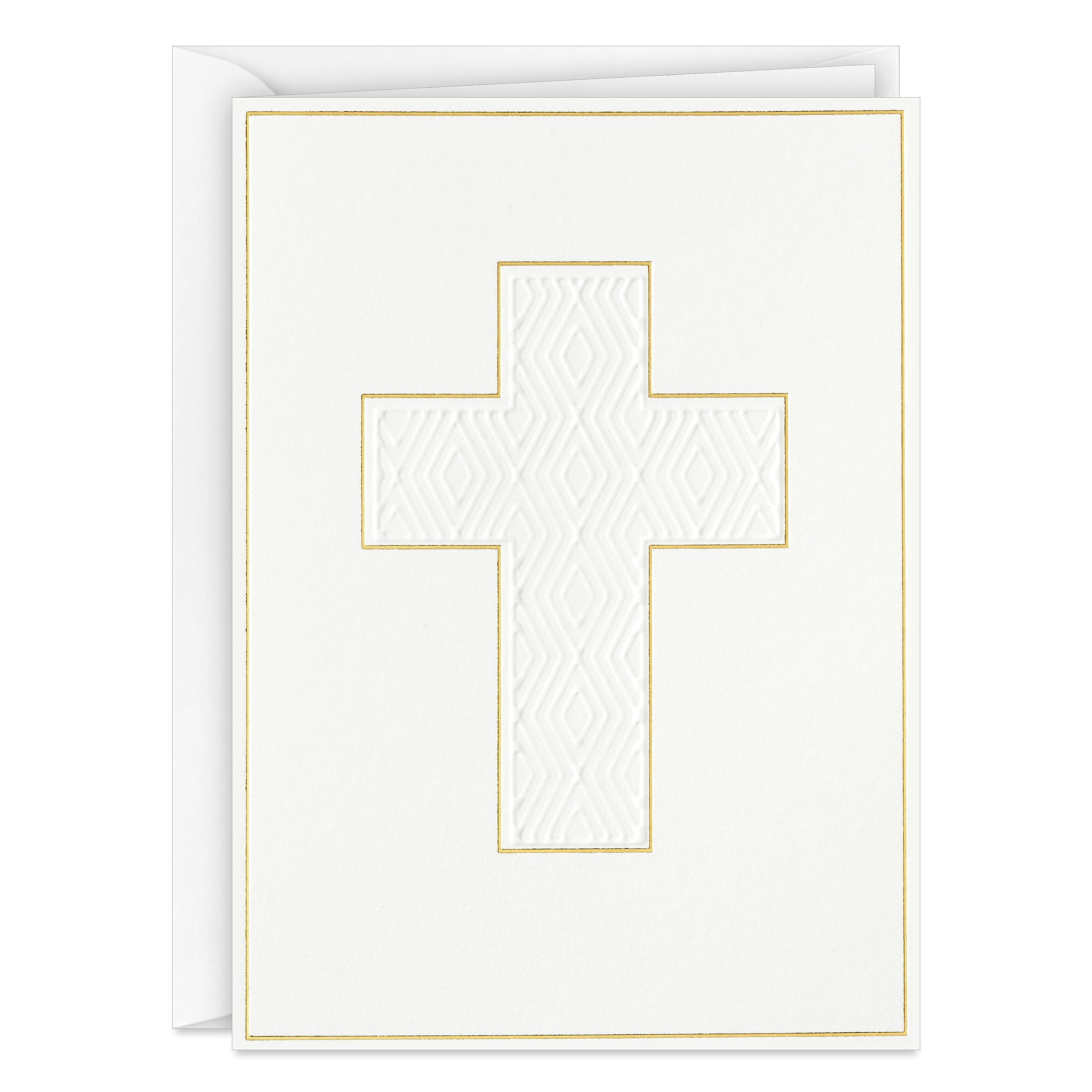 Hallmark Religious Easter Cards, Gold Cross (20 Blank Cards with ...