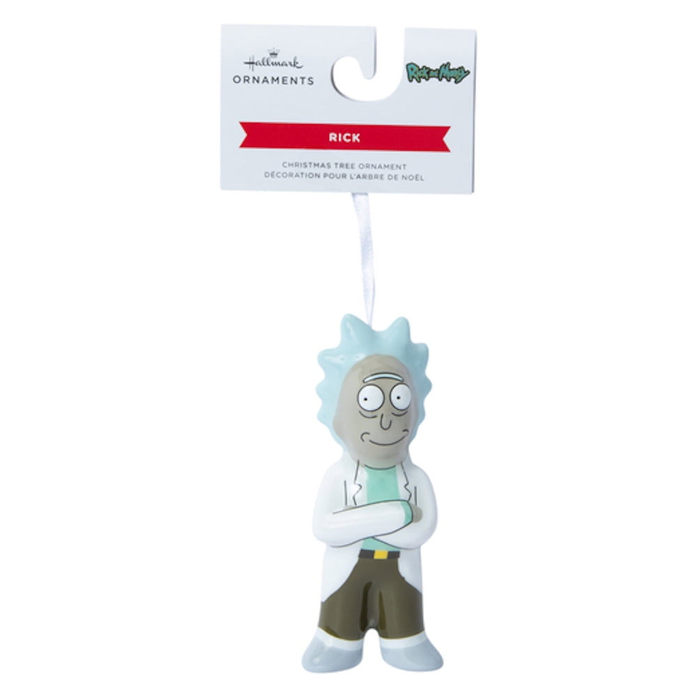 Hallmark Rick and Morty Rick Decoupage Christmas Tree Ornament New with ...