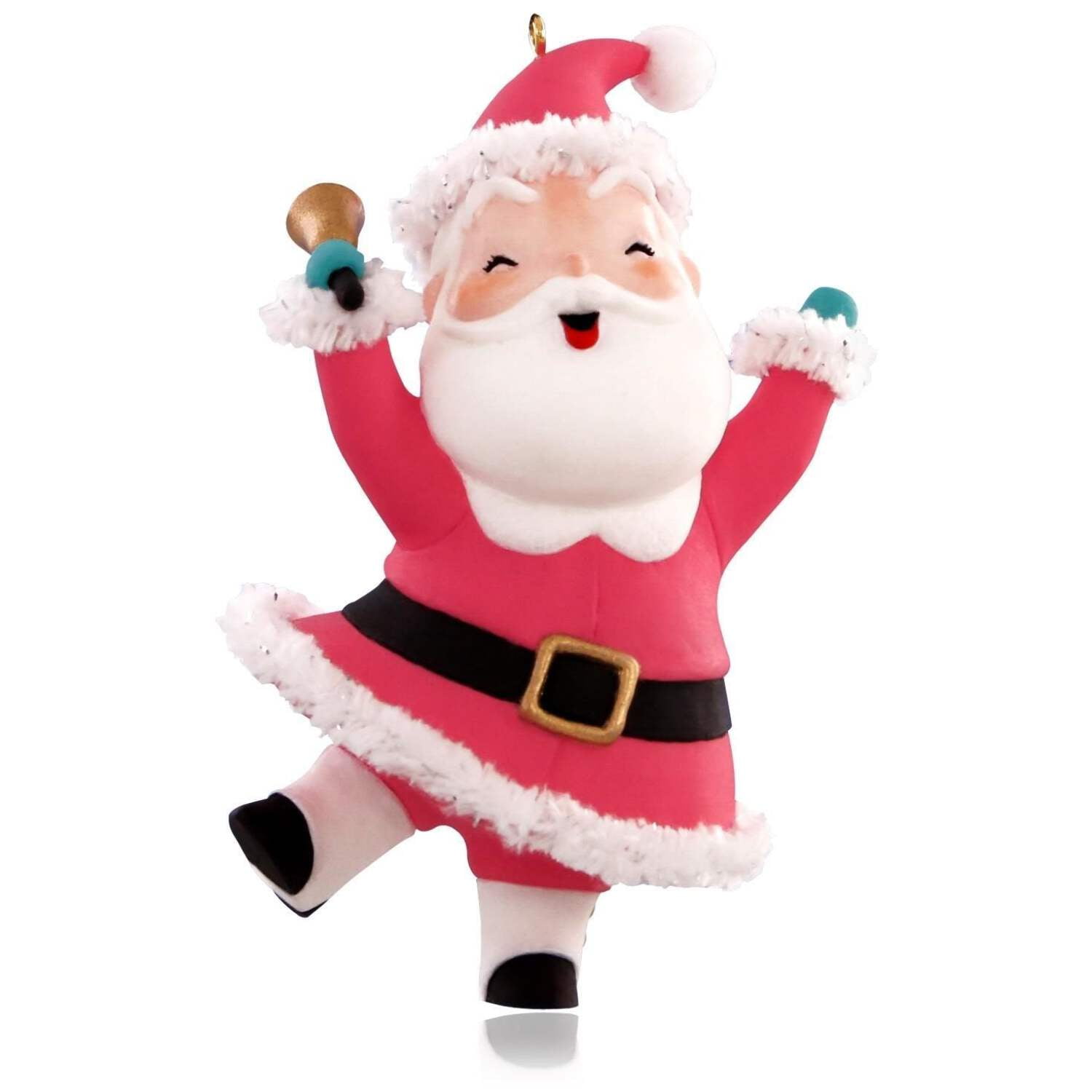 Hallmark Ringing in Christmas Santa Ornament 2015 - Walmart.com