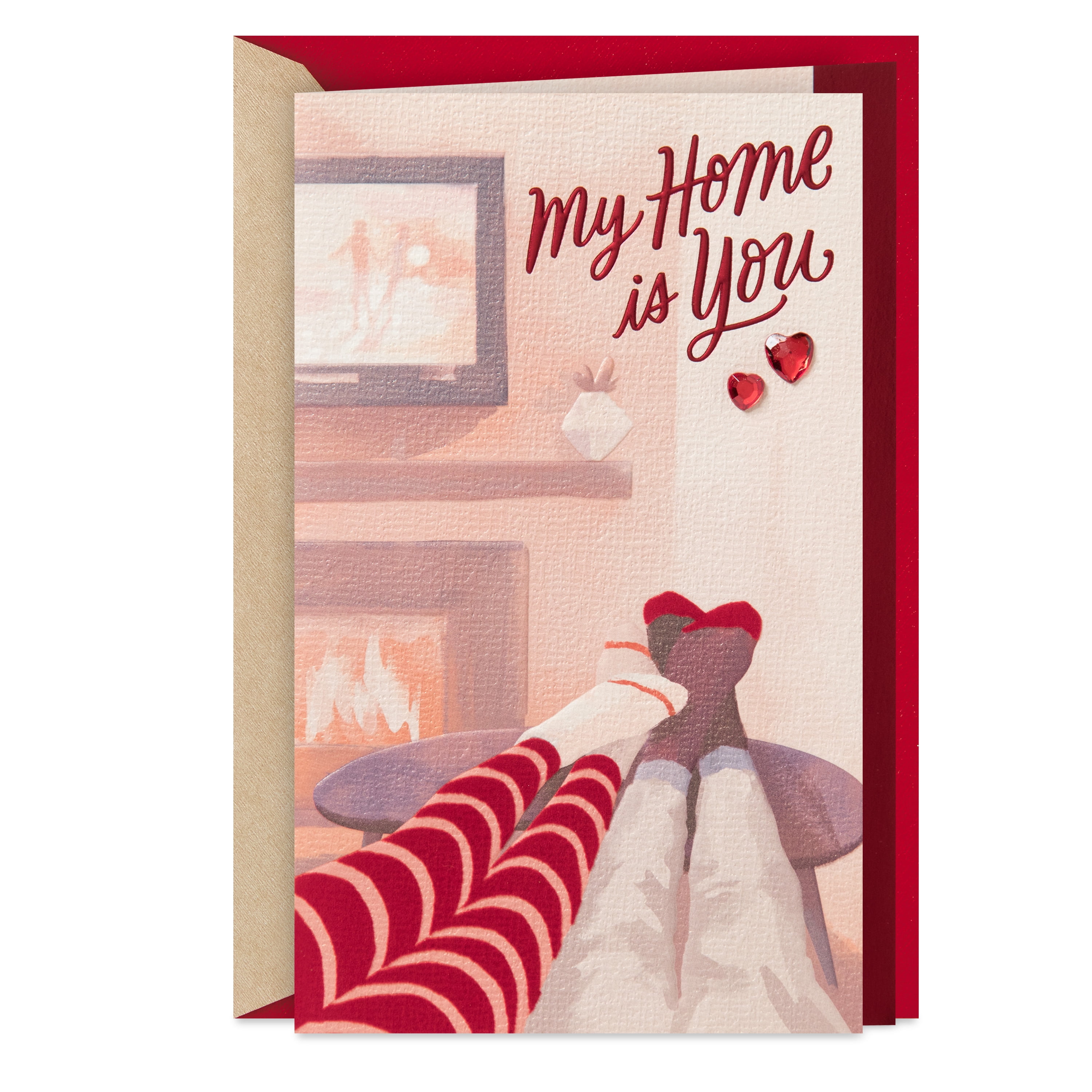 Hallmark Romantic Valentine's Day Greeting Card for Her (For the Woman ...
