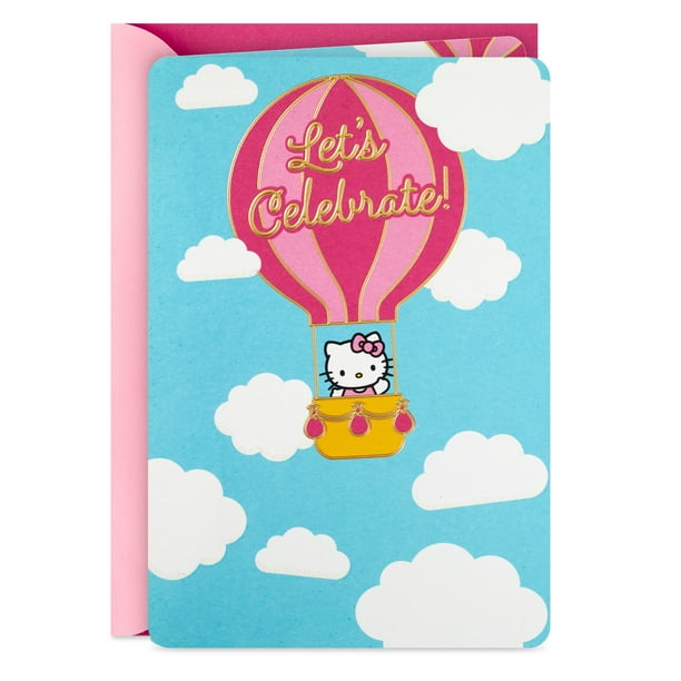 Hallmark Sanrio Hello Kitty Congratulations Card (Hello Kitty Let's ...