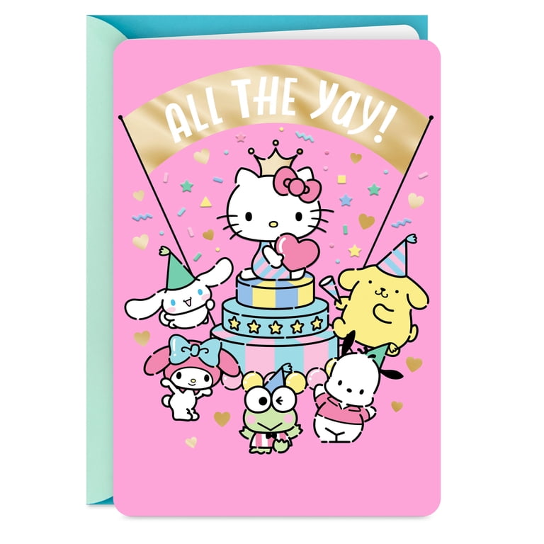 Hello Kitty Birthday Wishes Card Papyrus Hello Kitty Birthday Card For