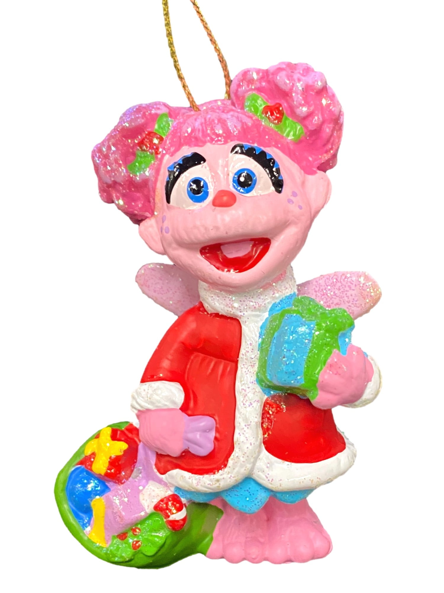 Sesame Street Abby Holiday Christmas Tree Ornament - Walmart.com