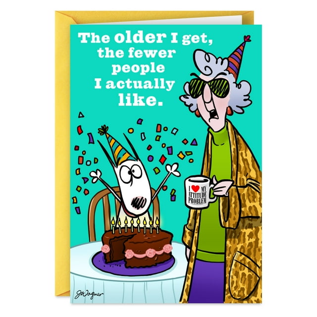 Hallmark Shoebox Maxine Funny Birthday Card (Congrats on Making the Cut ...