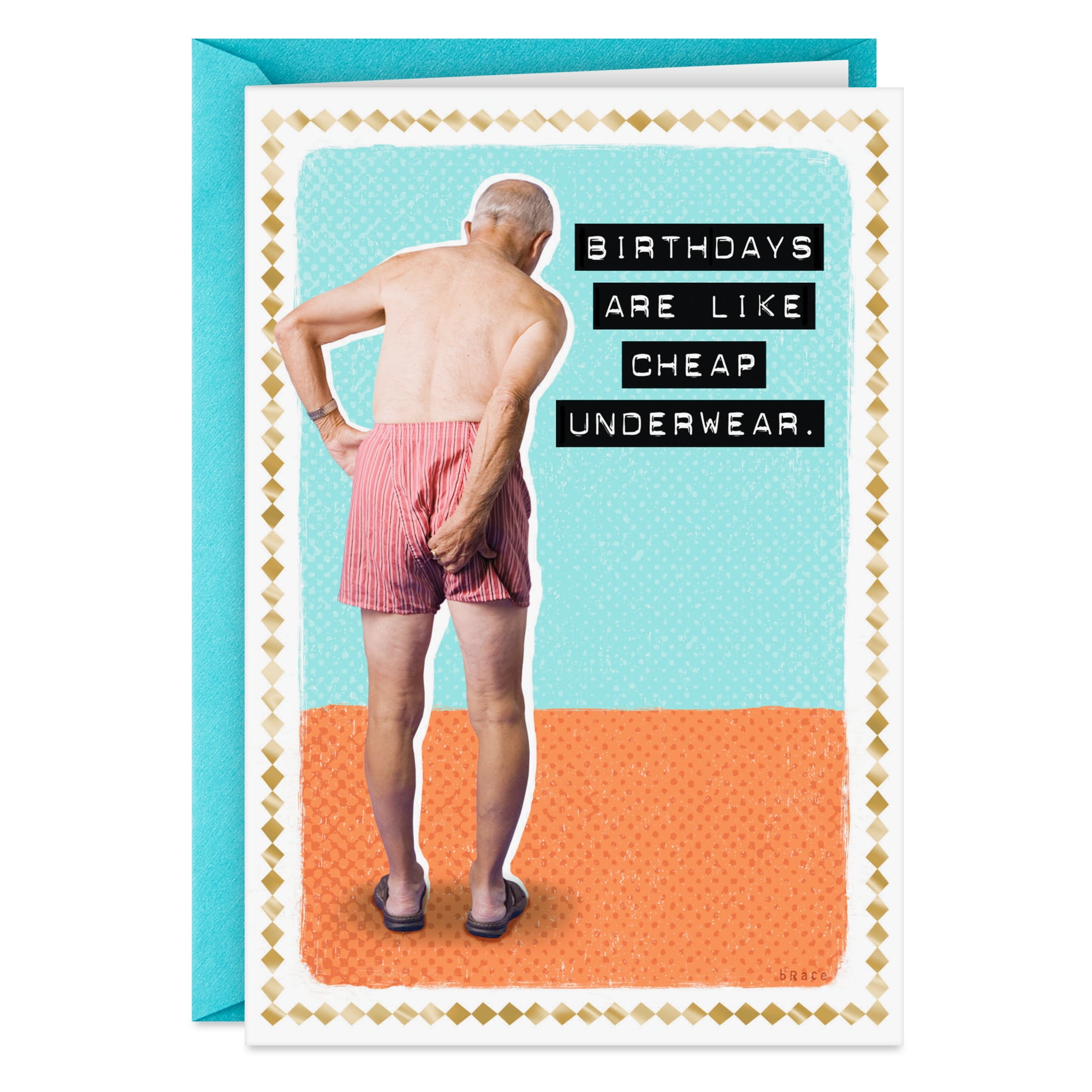 Hallmark Shoebox Funny Birthday Card (They Creep Up On You) - Walmart.com