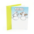 Hallmark Shoebox Funny Christmas Card (Buff Snowman) - Walmart.com