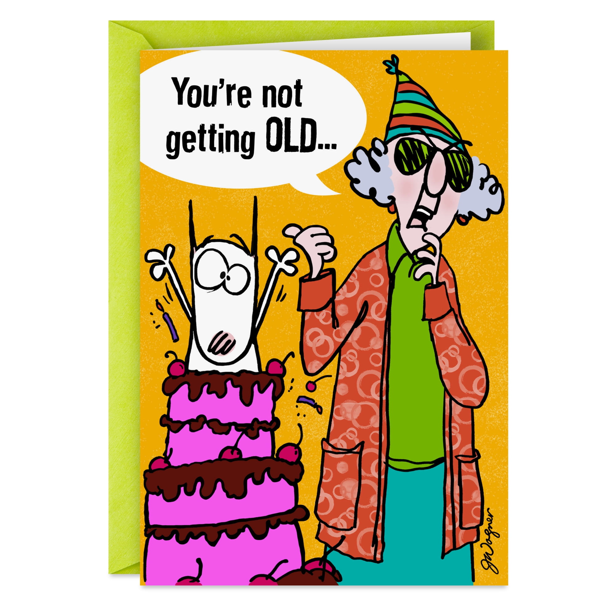 Hallmark Shoebox Maxine Funny Birthday Card (You're Not Getting Old) - Walmart.com