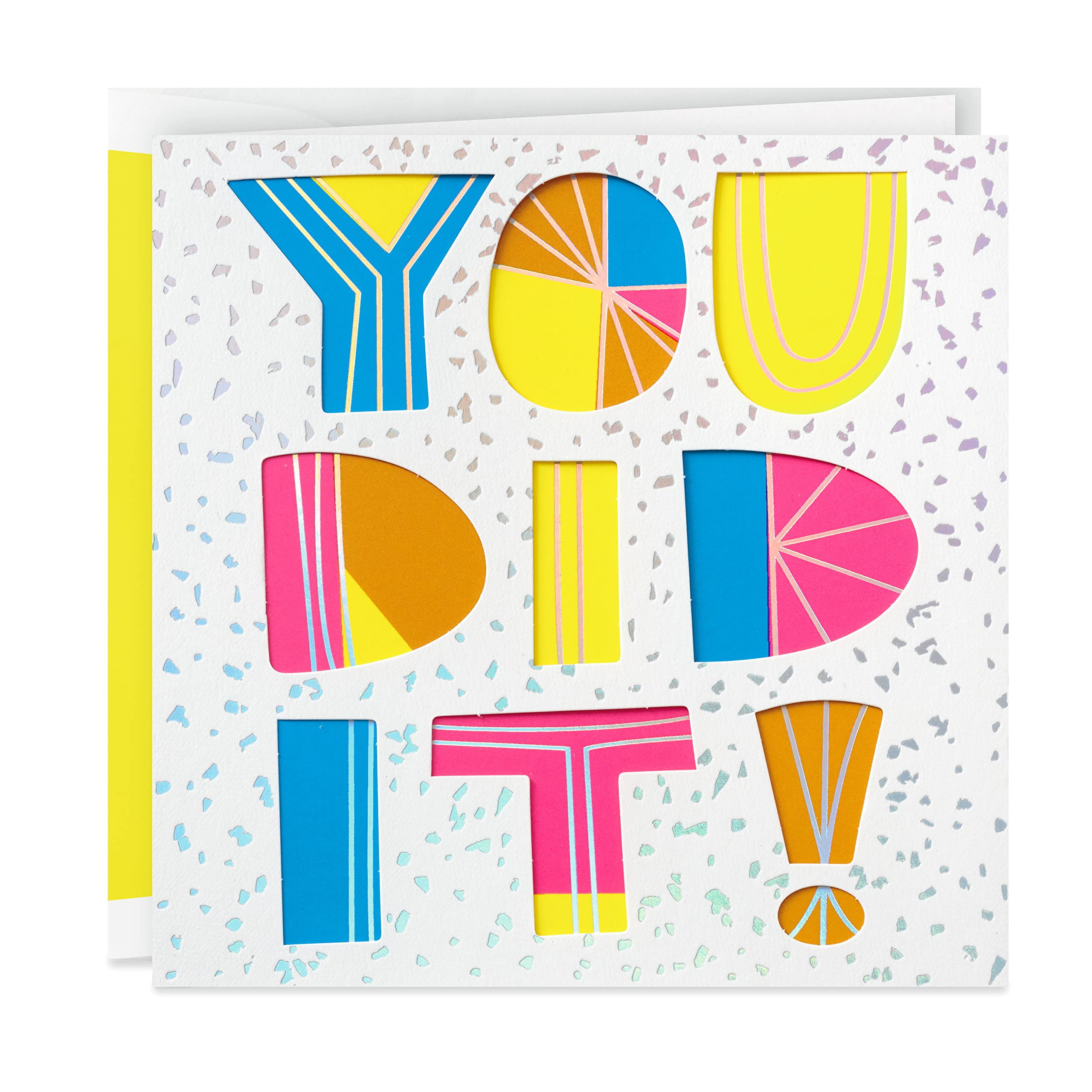 Hallmark Signature Congratulations Card or Graduation Card (You Did It ...