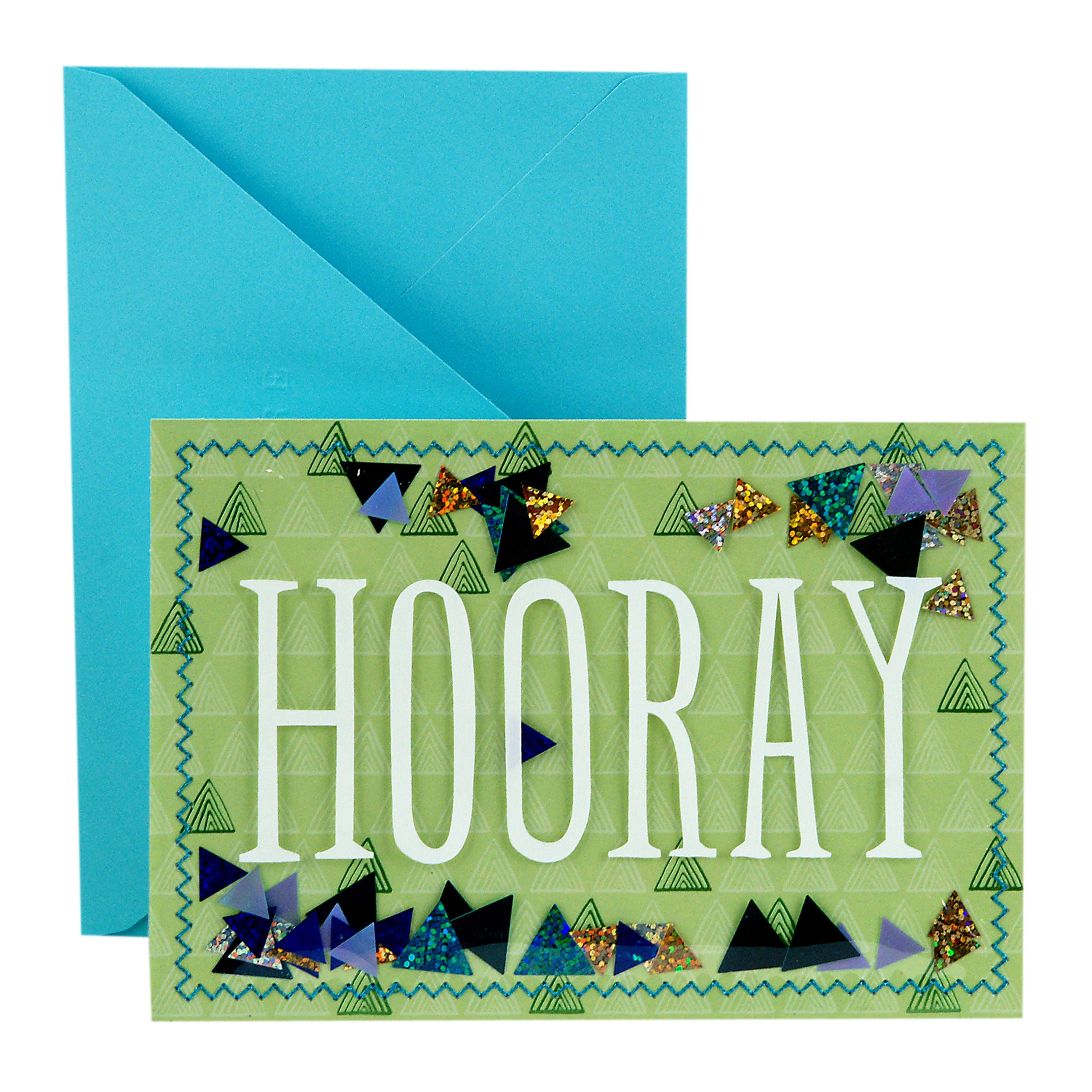 Hallmark Signature Congratulations Greeting Card (Hooray Confetti ...