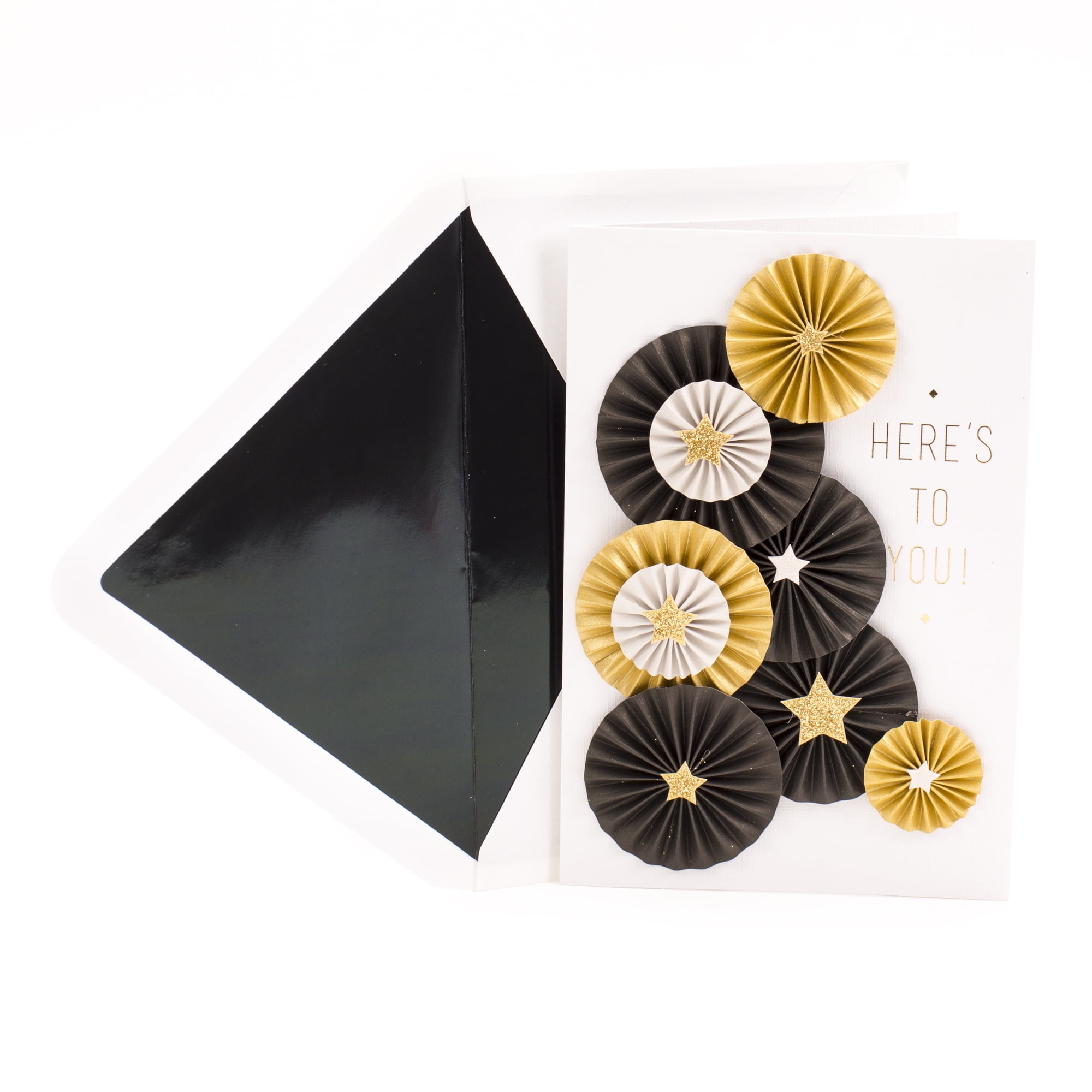 Hallmark Signature Graduation Card (Folded Paper Medallions With Gold ...