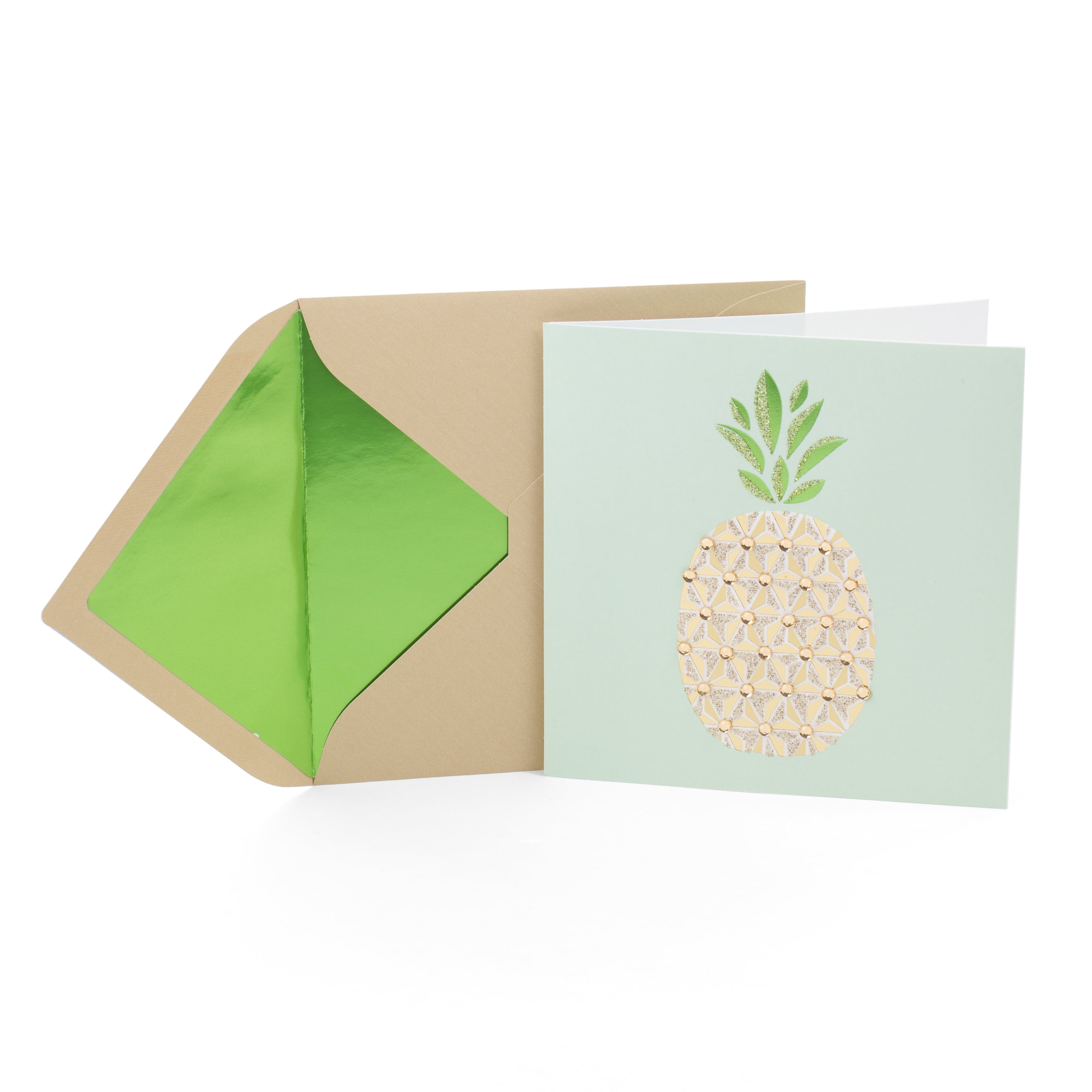 Hallmark Signature Greeting Card (Pineapple, Blank Inside) - Walmart.com