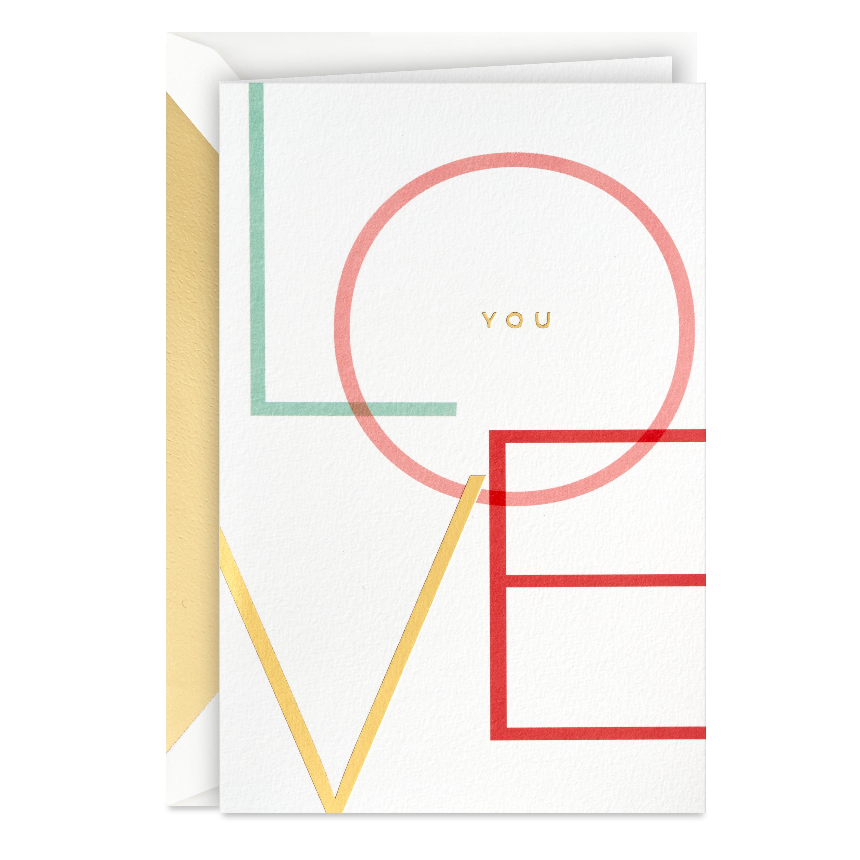 Hallmark Signature Love Card (Love You So Much) - Walmart.com