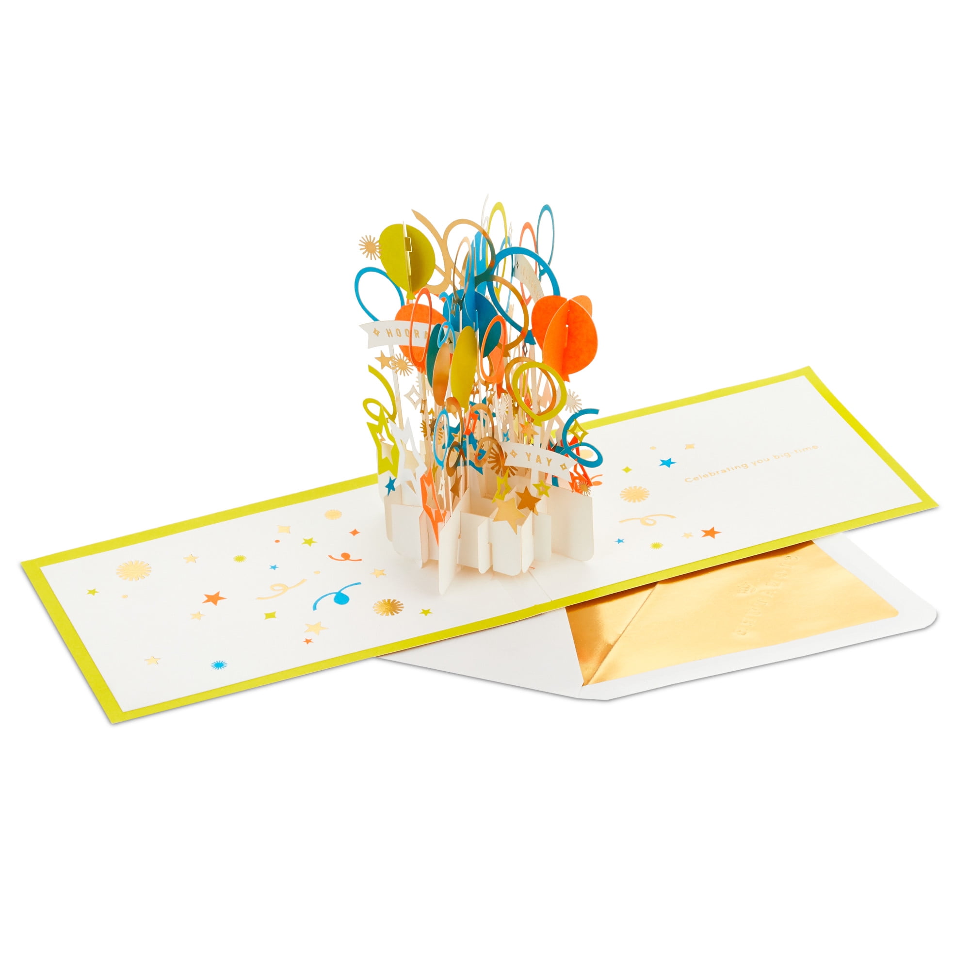 Hallmark Signature Paper Wonder 3D Pop-Up Birthday or Congratulations ...