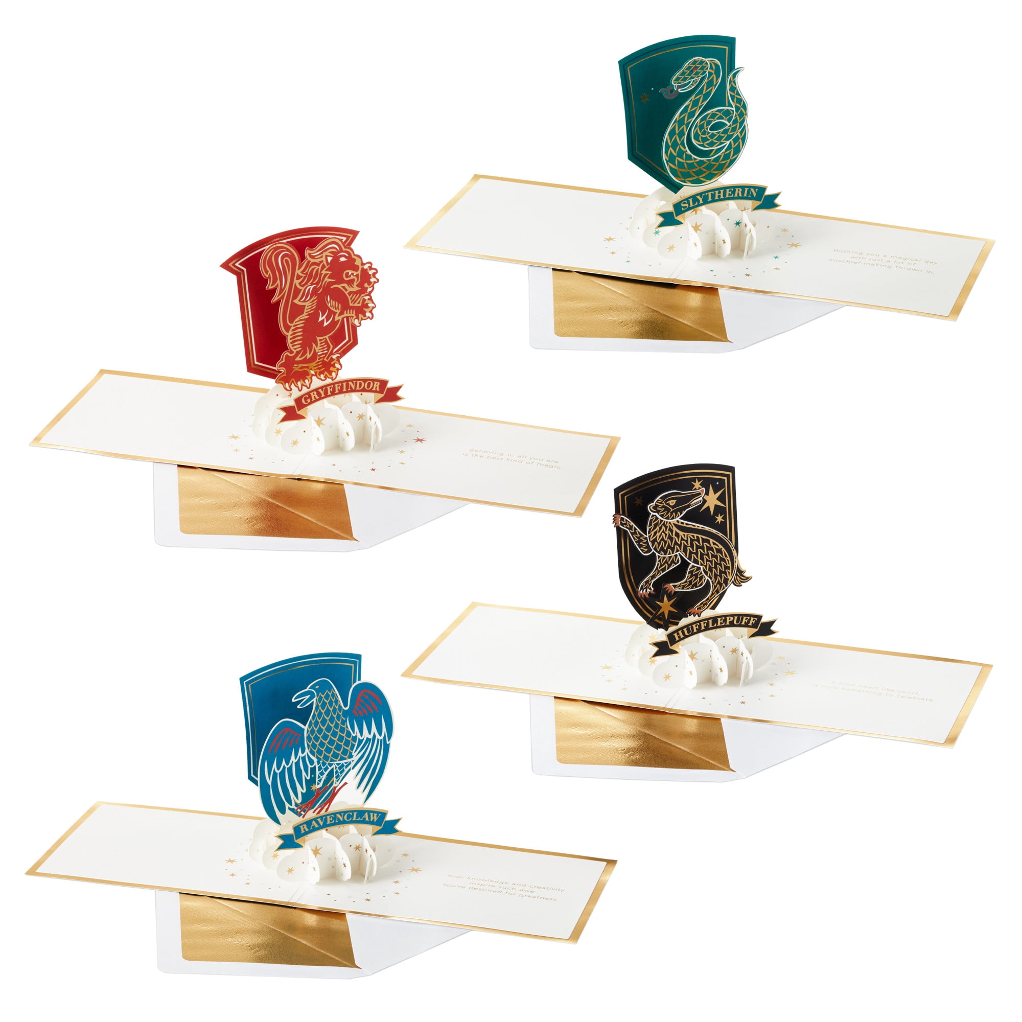 Hallmark Signature Paper Wonder Assorted Harry Potter Pop Up Cards ...