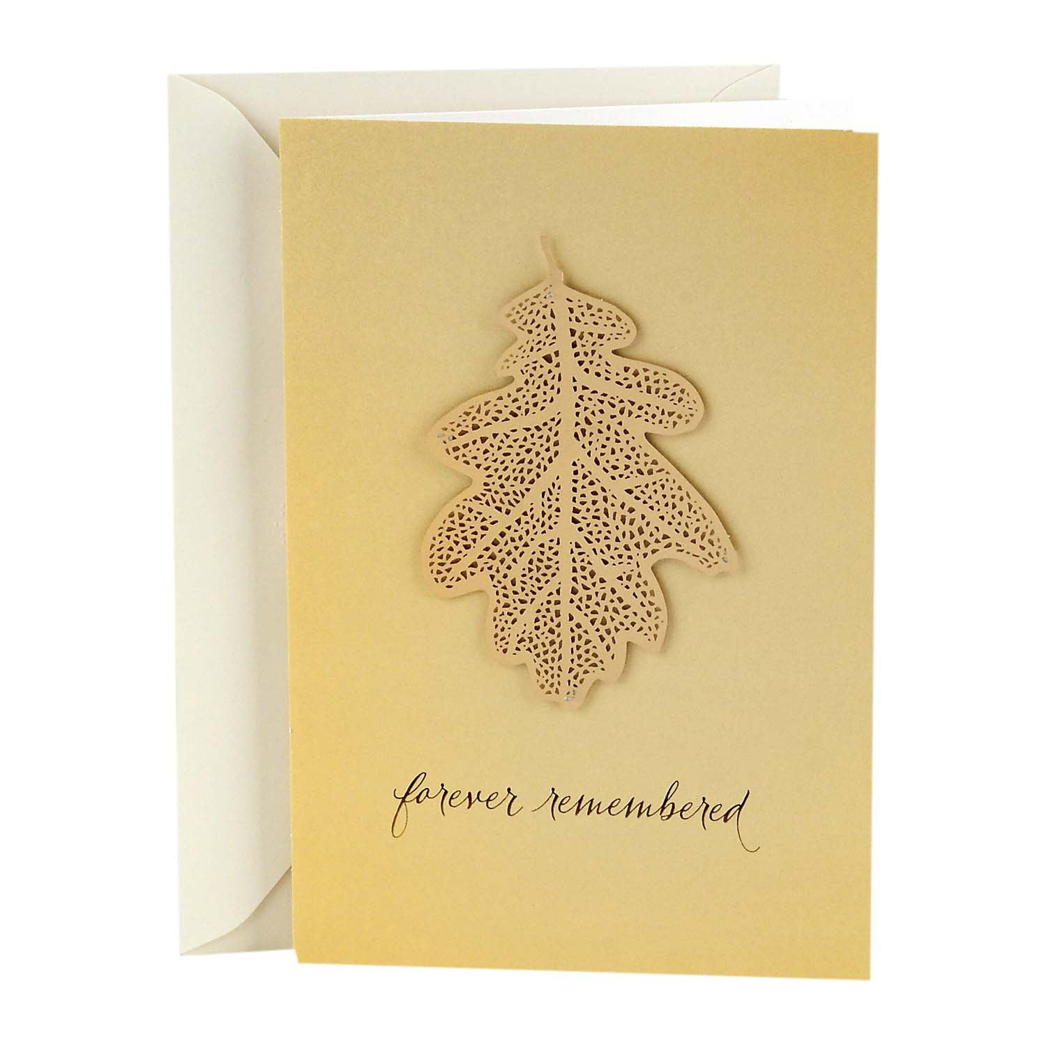 Hallmark Signature Sympathy Card (Forever Remembered) C21 - Walmart.com