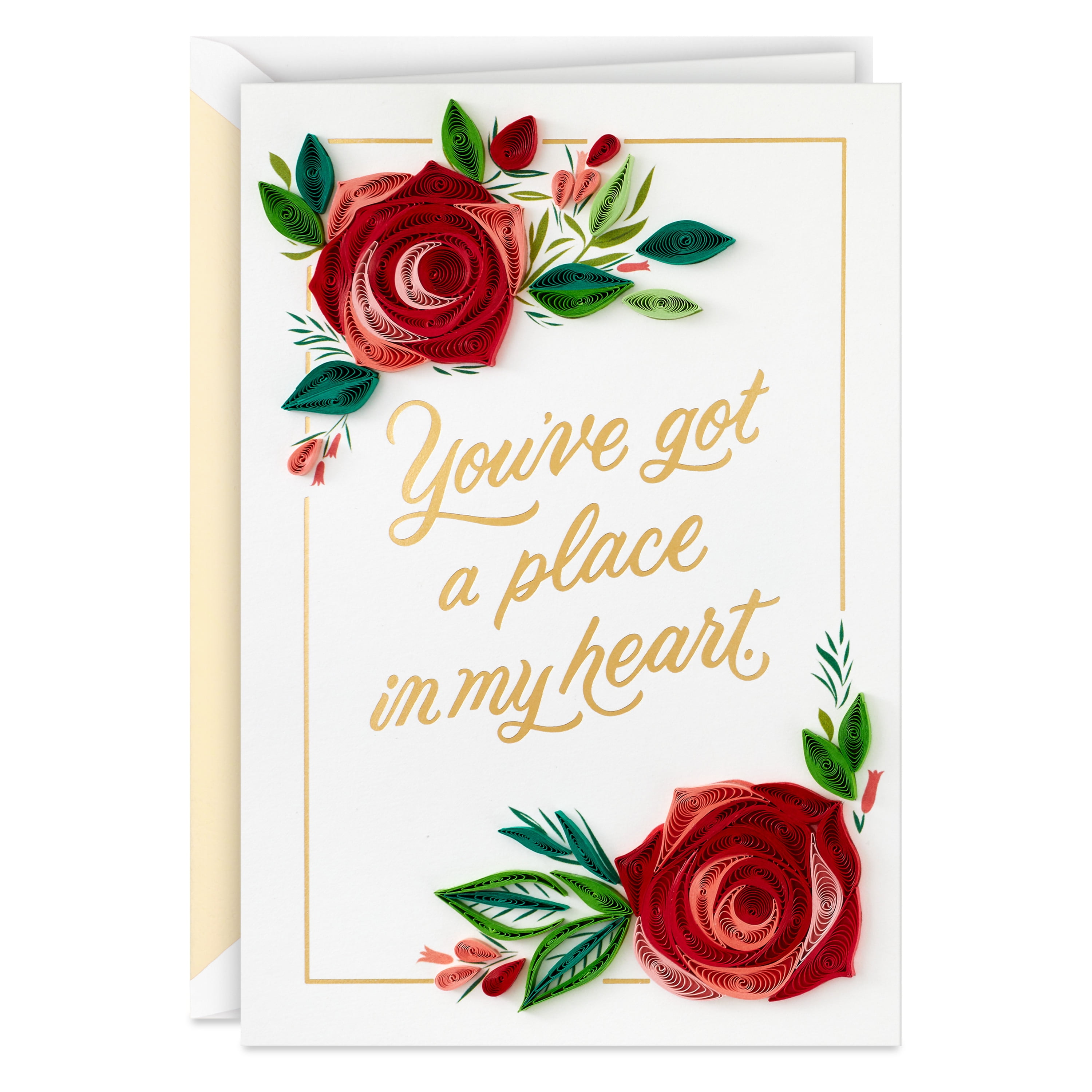 Hallmark Signature Valentine's Day Greeting Card for Spouse (Red Roses ...