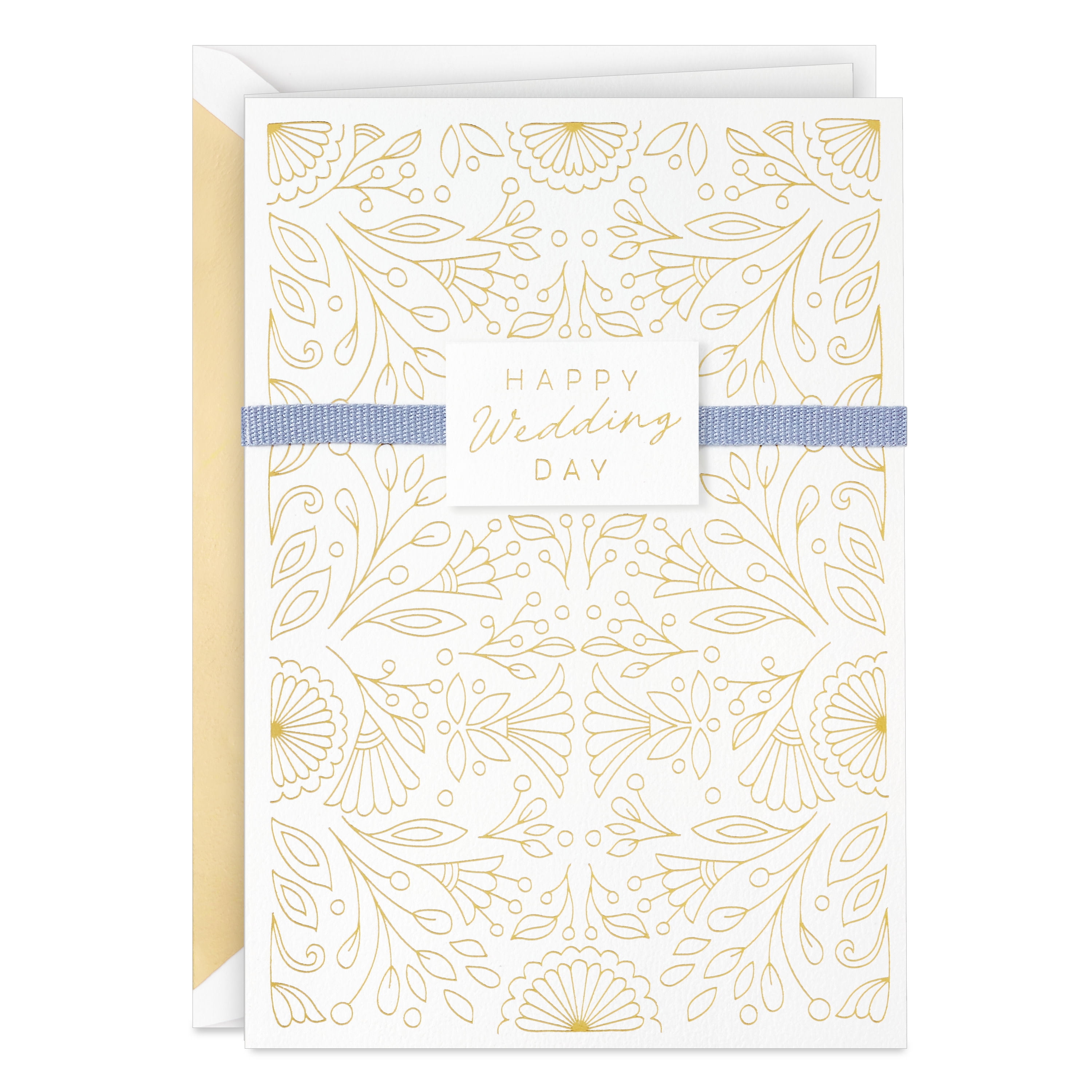 Hallmark Signature Wedding Greeting Card (Surrounded by Love) - Walmart ...