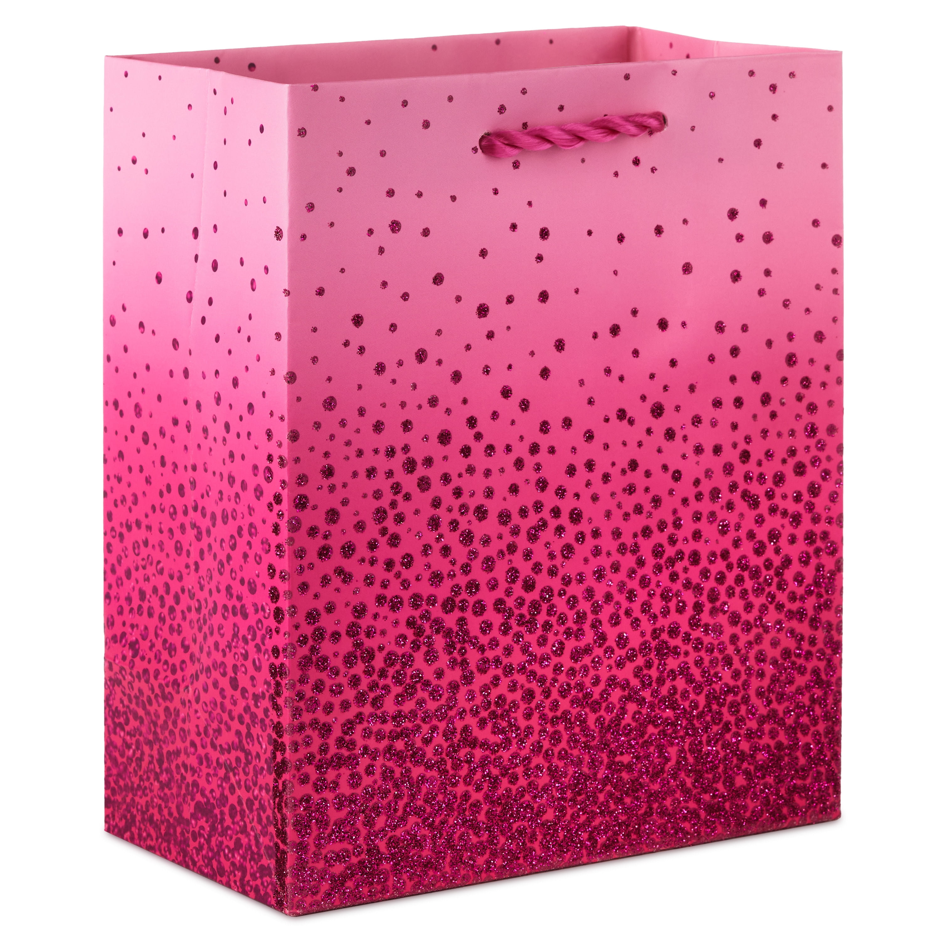 Hallmark Small Gift Bag (Pink with Cascading Pink Dots) - Walmart.com