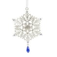 Hallmark Snowflake 2023 Premium Metal Christmas Ornament, 0.14lbs ...