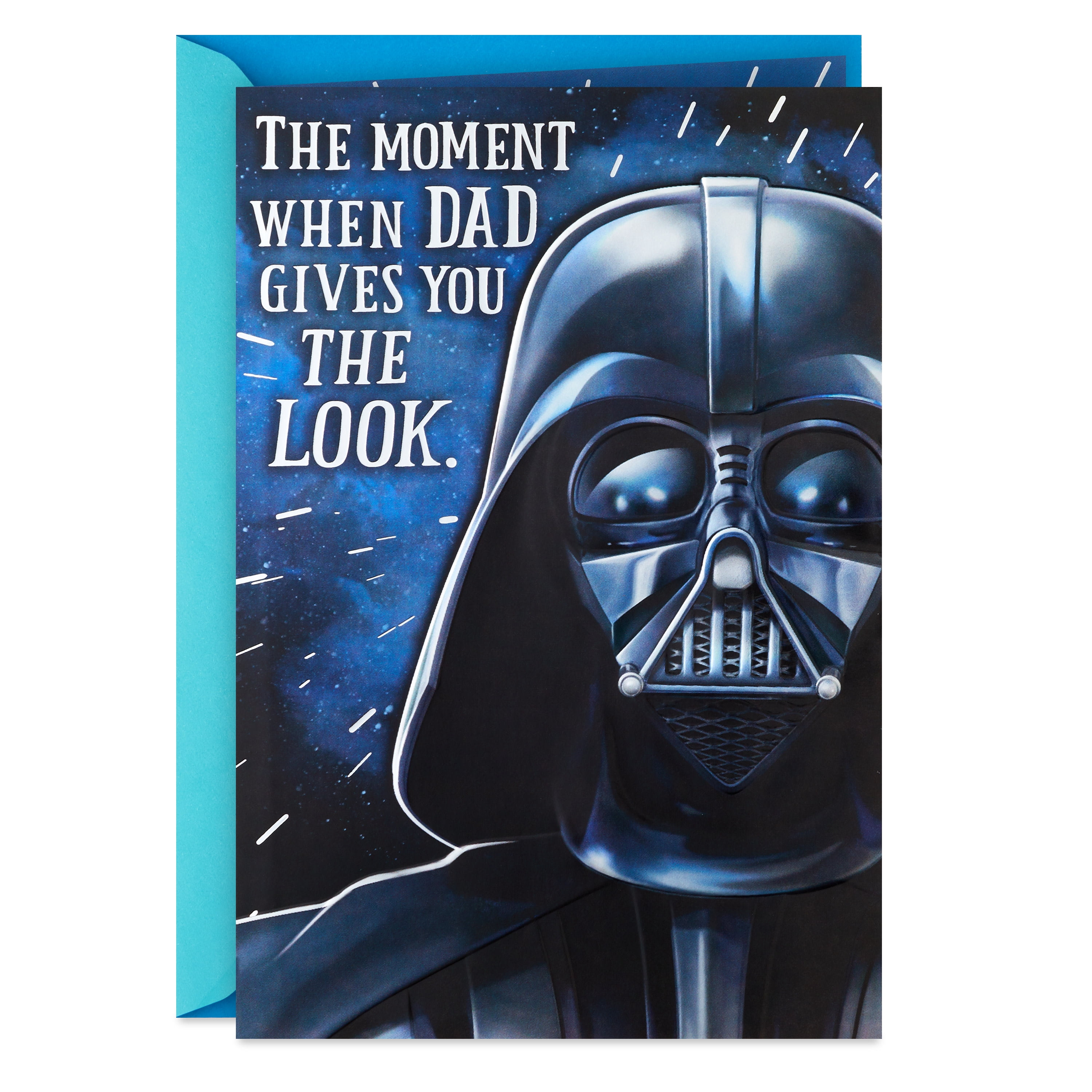 Hallmark Star Wars Funny Father's Day Greeting Card for Dad (Darth ...