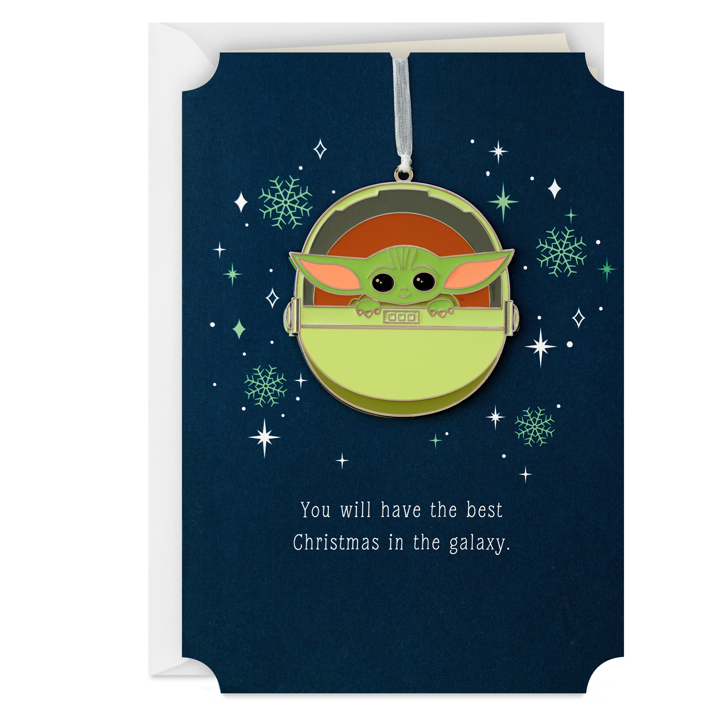 Hallmark Star Wars: The Mandalorian Christmas Greeting Card With ...