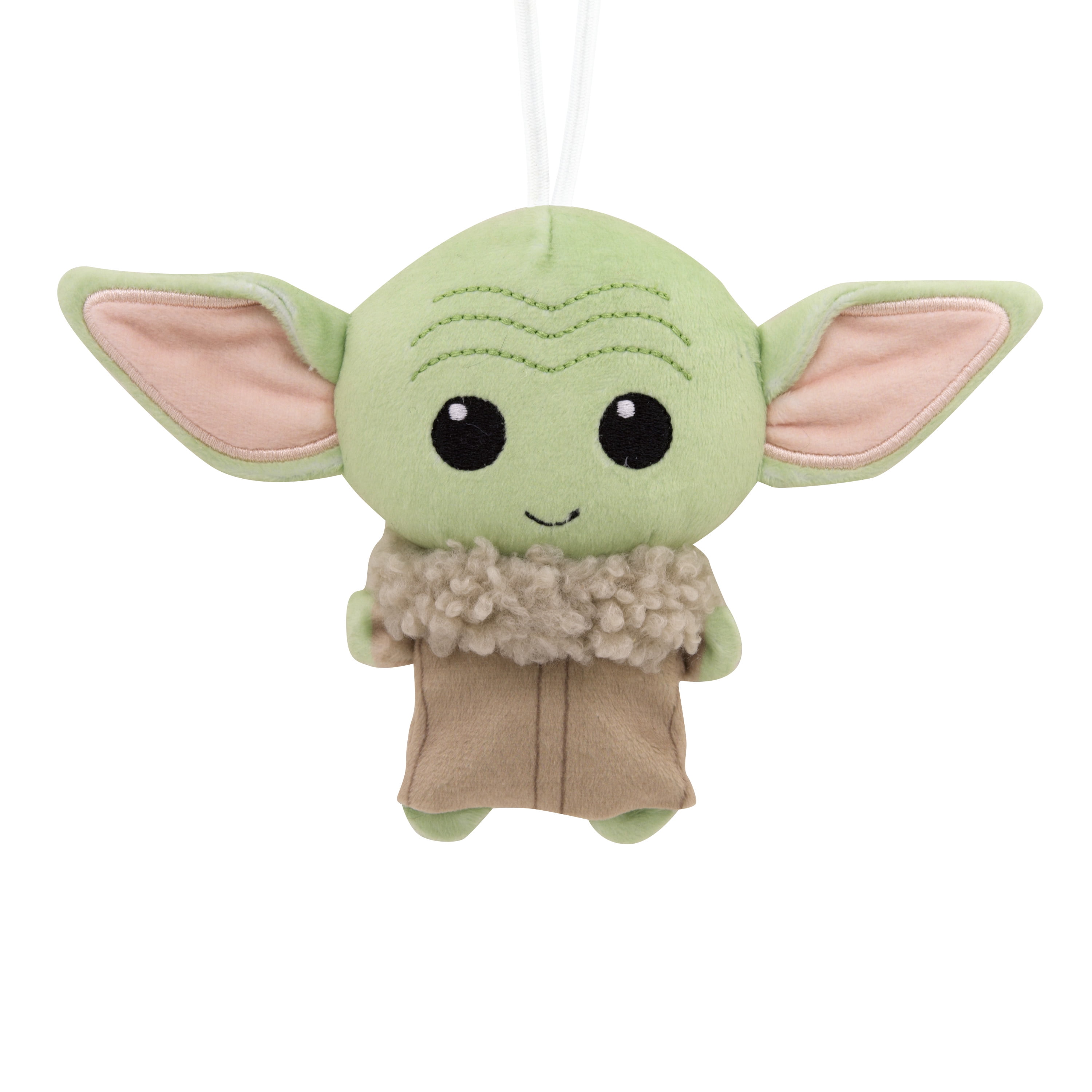 Hallmark Star Wars: The Mandalorian Grogu Plush Fabric Ornament, 0 ...