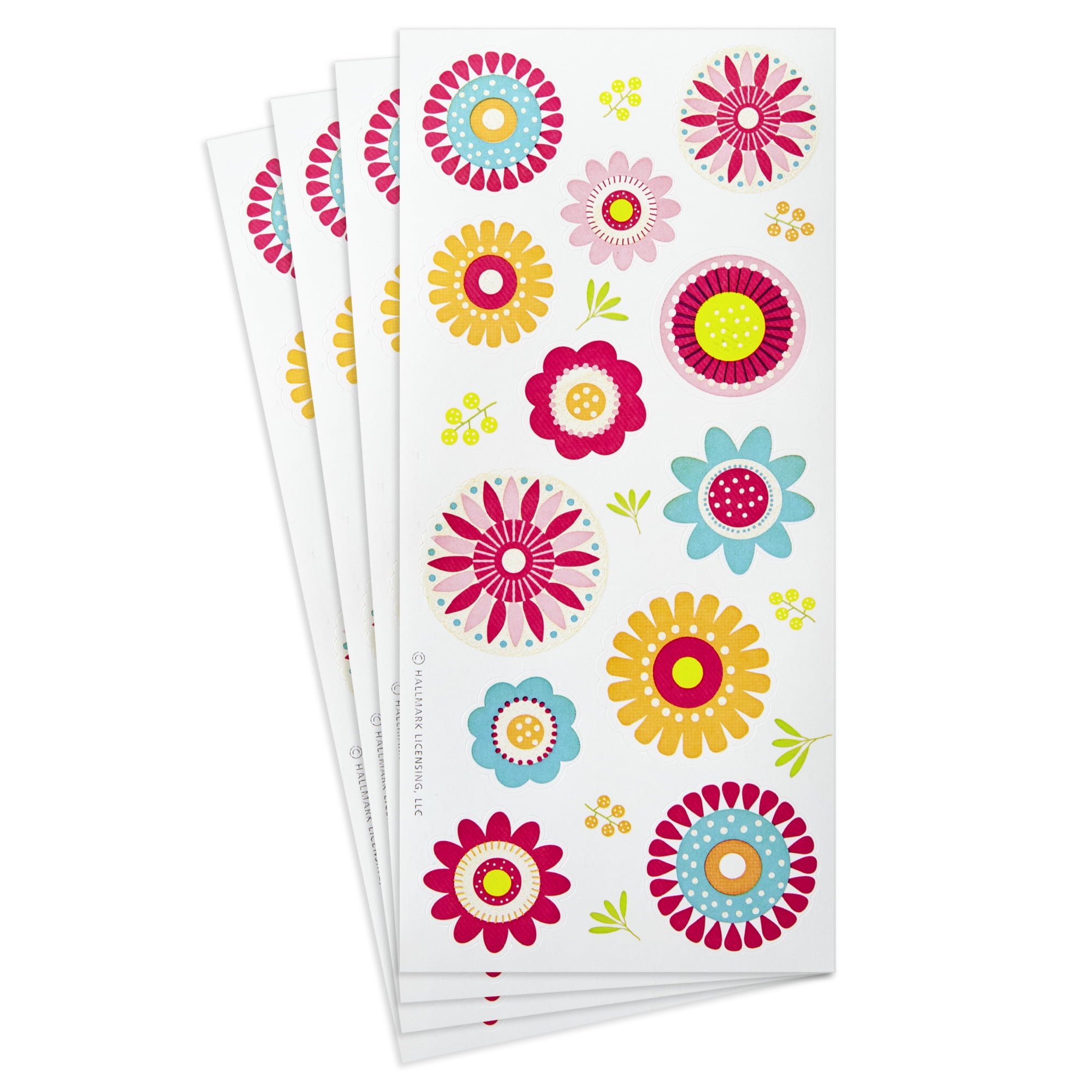 Hallmark Stickers (Mandala Flower), 4 Sheets - Walmart.com