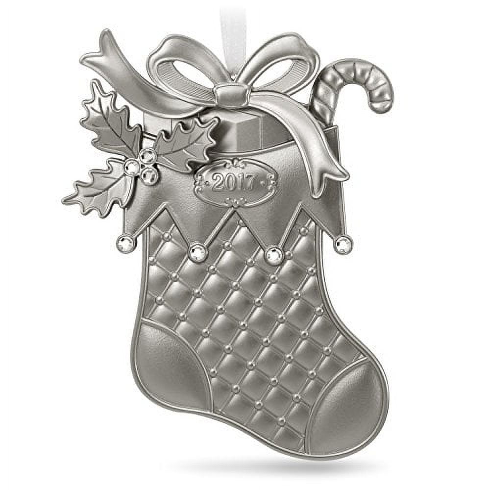 Hallmark Stocking Metal Dated Keepsake Christmas Ornament - Walmart.com