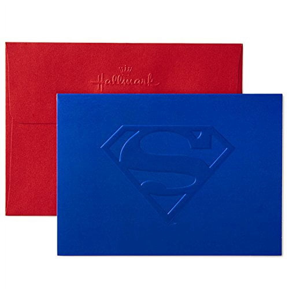 Hallmark Superman Blank Cards (10 Cards with Envelopes) - Walmart.com