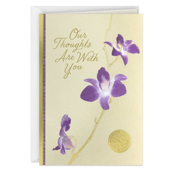 Hallmark Sympathy Card From Us (Sincere Caring to You and Your Family ...