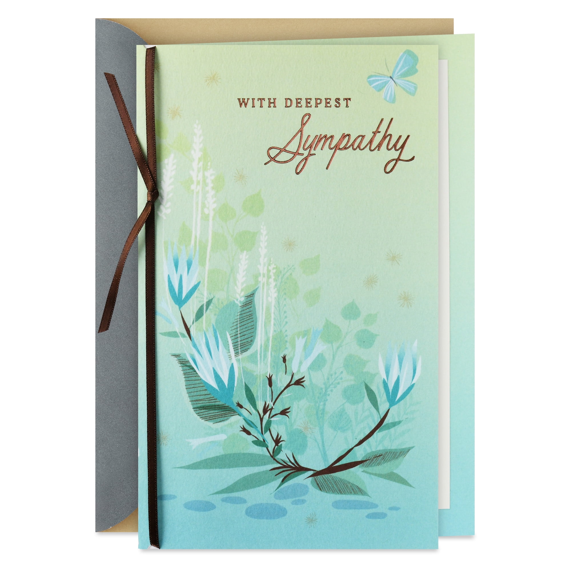 Hallmark Sympathy Card (Those Who Care Are Close in Heart) - Walmart.com