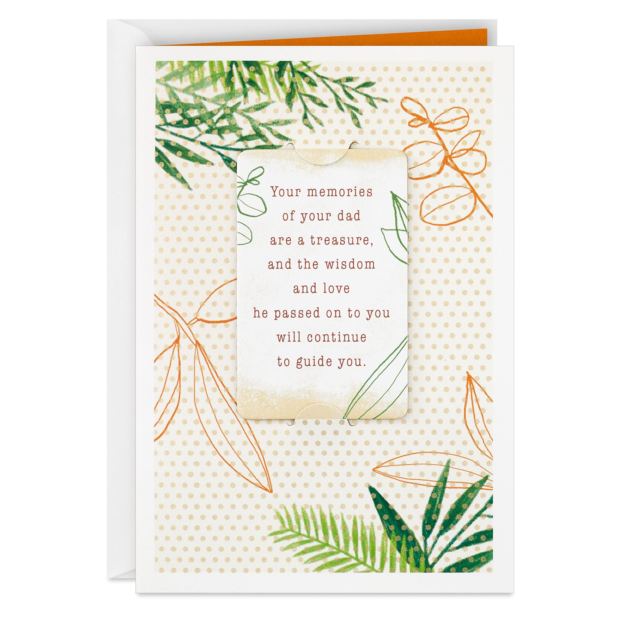 Hallmark Sympathy Card for Loss of Dad (Wisdom and Love) C5 - Walmart.com