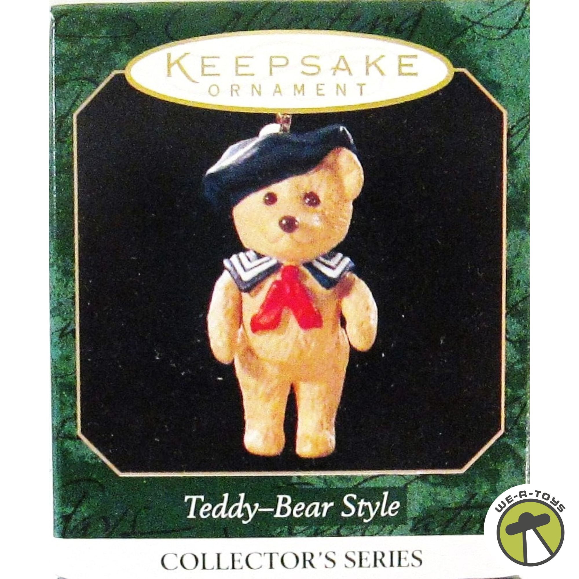 Hallmark Teddy-Bear Style Miniature 1999 Keepsake Ornament QXM4499 ...