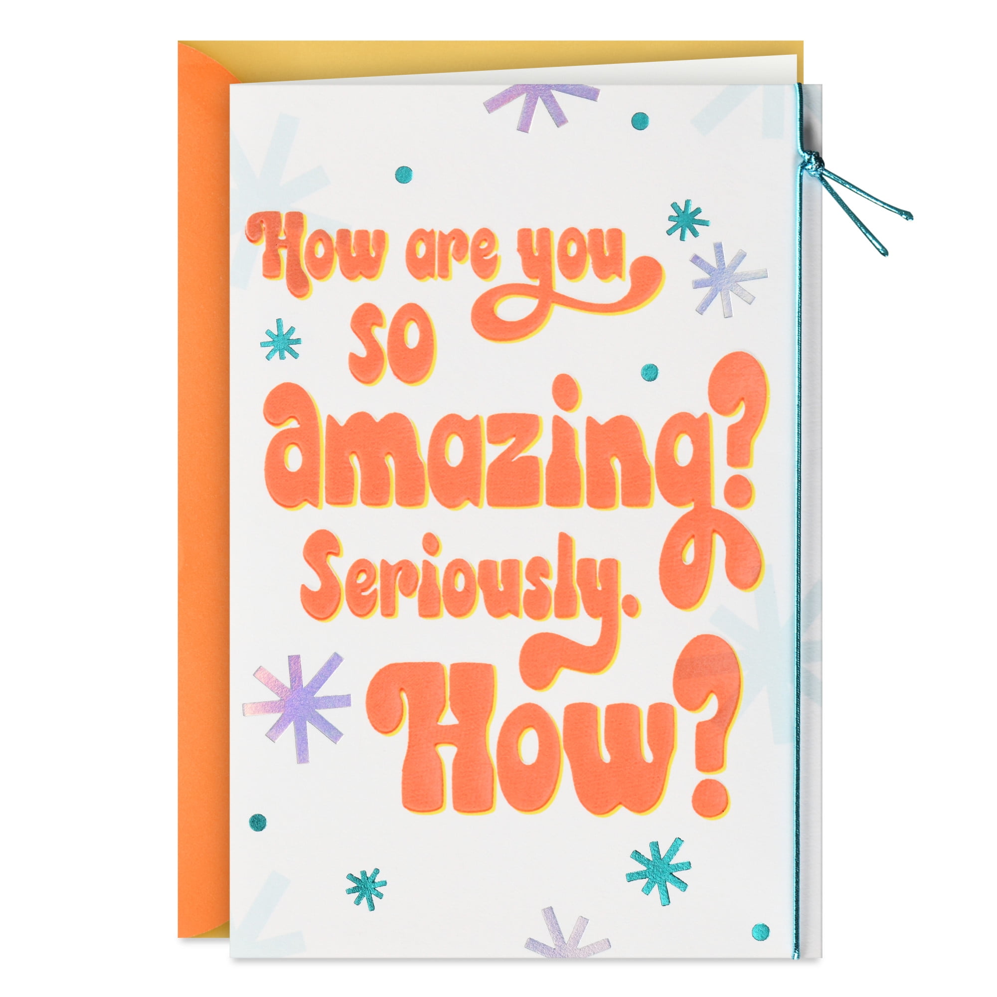 Hallmark Thank You Card (You're So Amazing) - Walmart.com